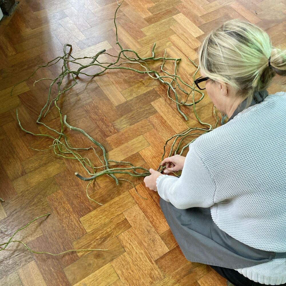 Willow Wreath Workshop at Three Little Pigs - Make a contemporary ...