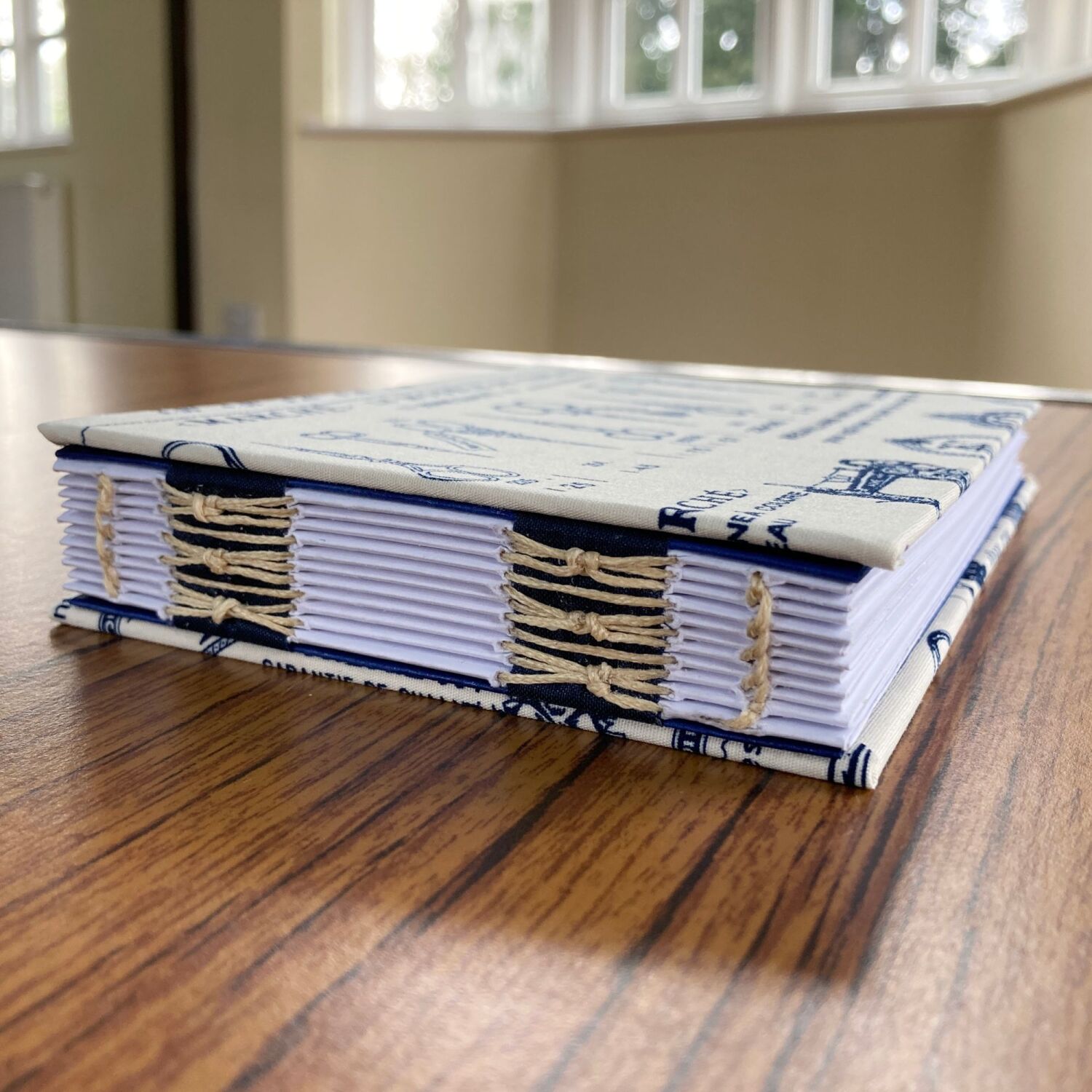 Bookbinding Workshop at Three Little Pigs – Making a bespoke journal using exposed spine book ...