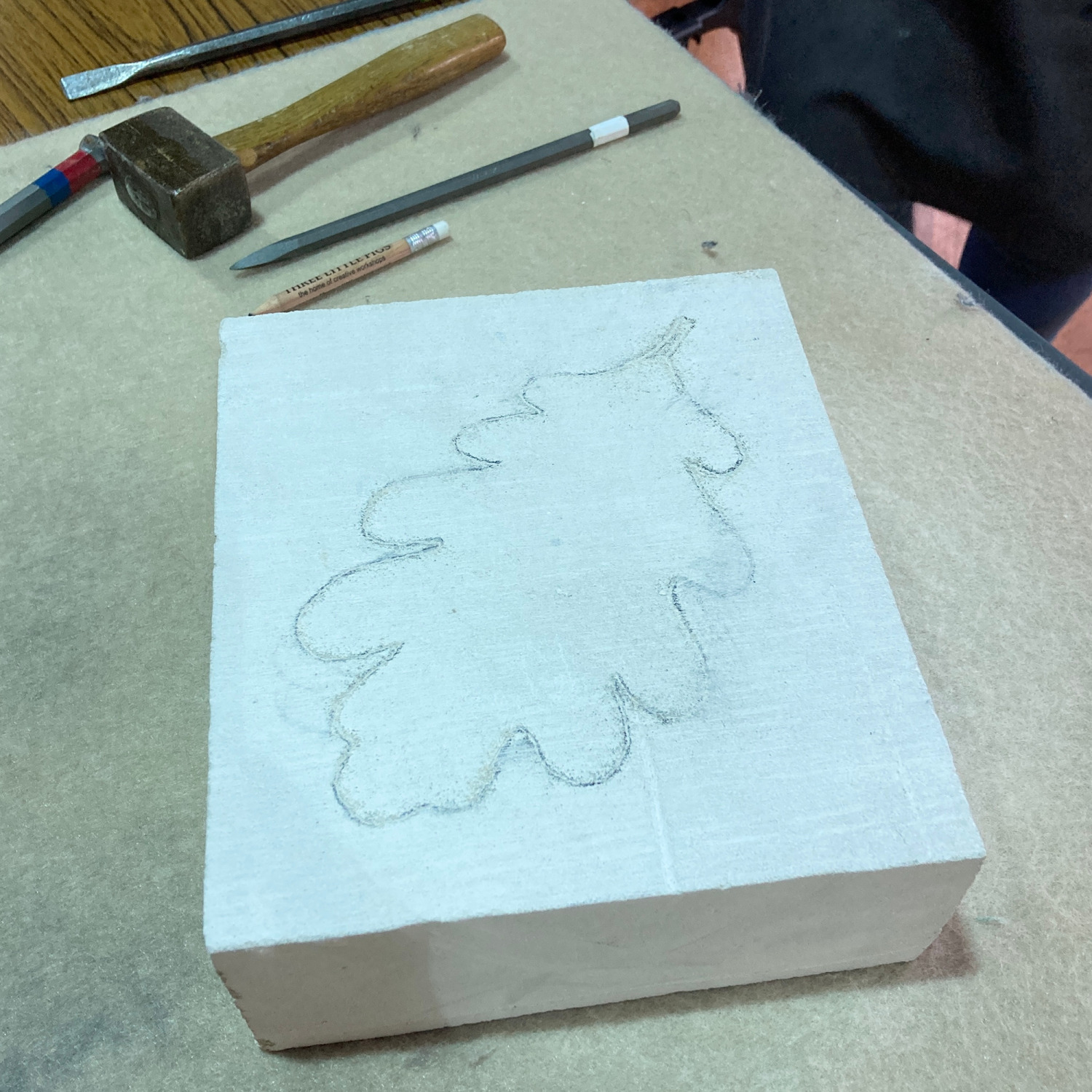 Stone Carving Workshop at Three Little Pigs – Learning how to carve ...
