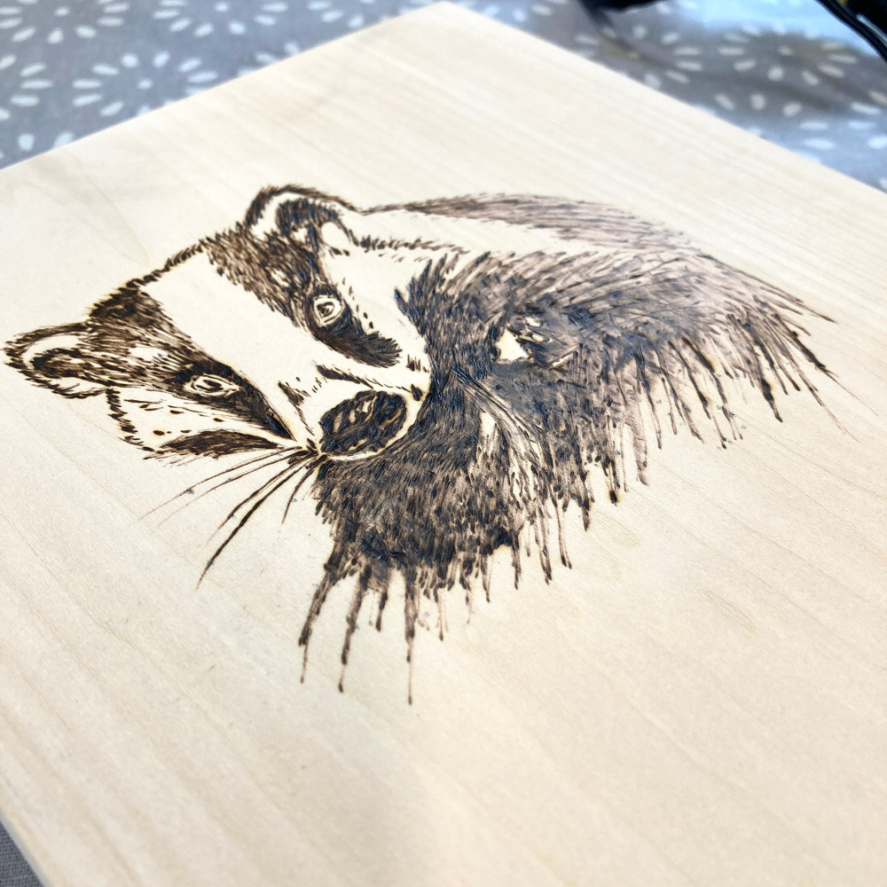 Pyrography Workshop at Three Little Pigs - Learning the art of ...