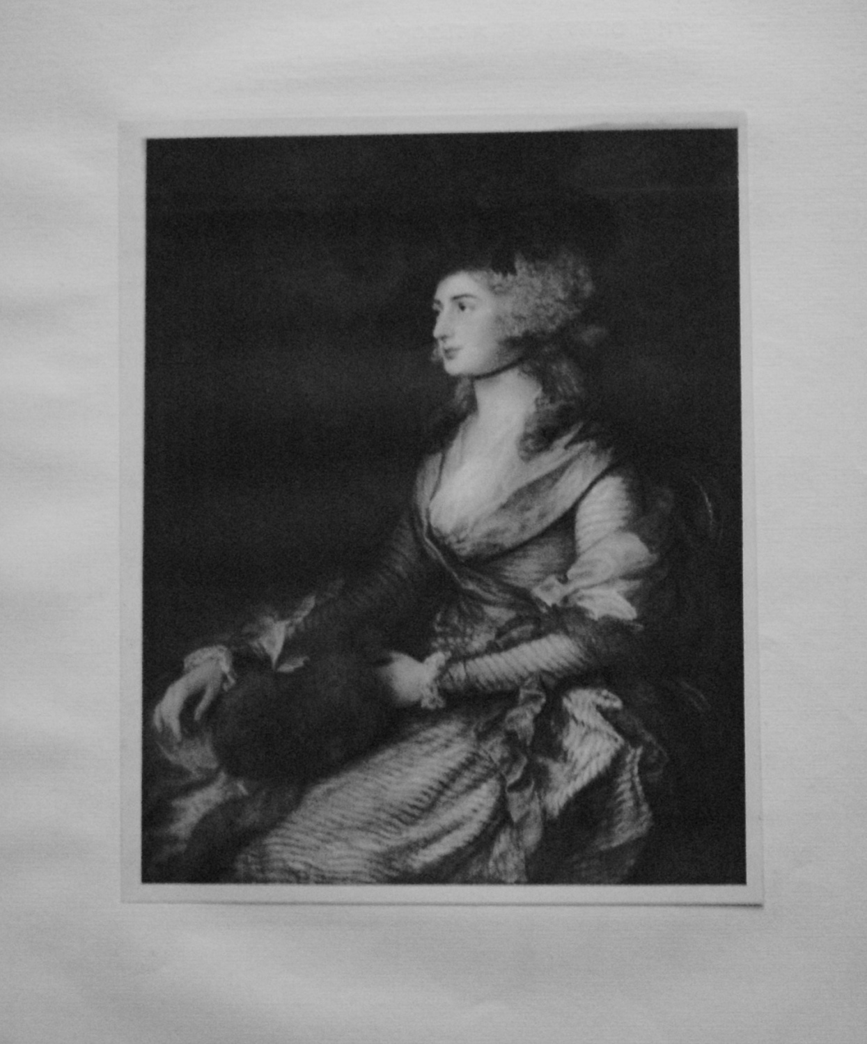 Portrait of Mrs. Siddons.