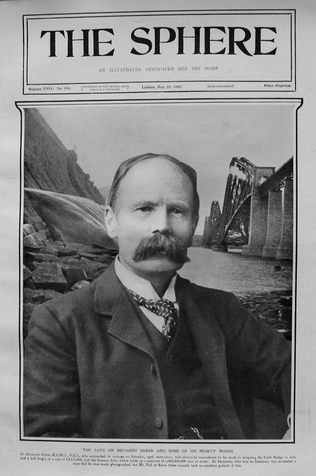 The Late Sir Benjamin Baker and some of His Mighty Works. 1907