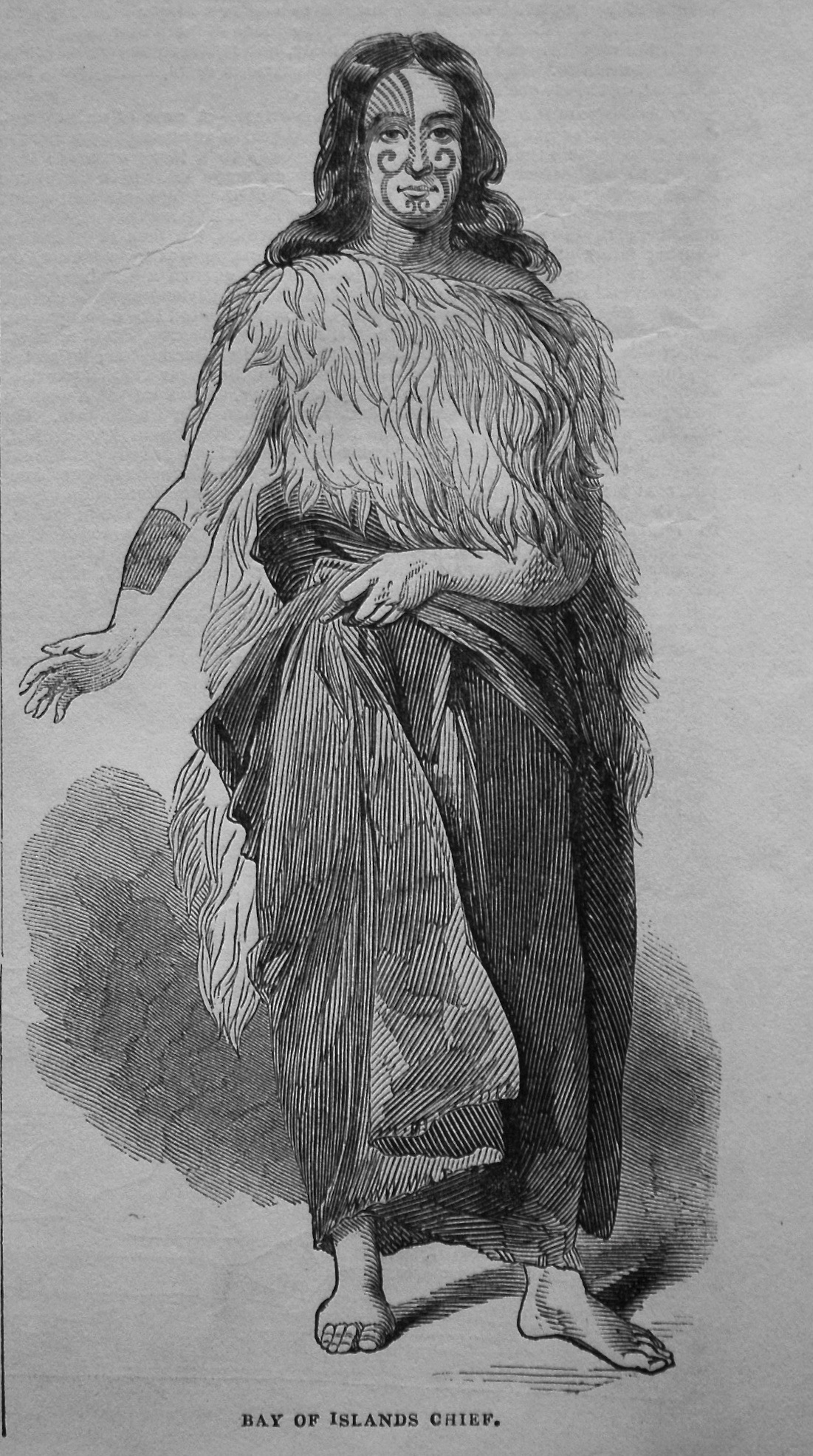 Bay of Islands Chief. and Peace-maker. 1845