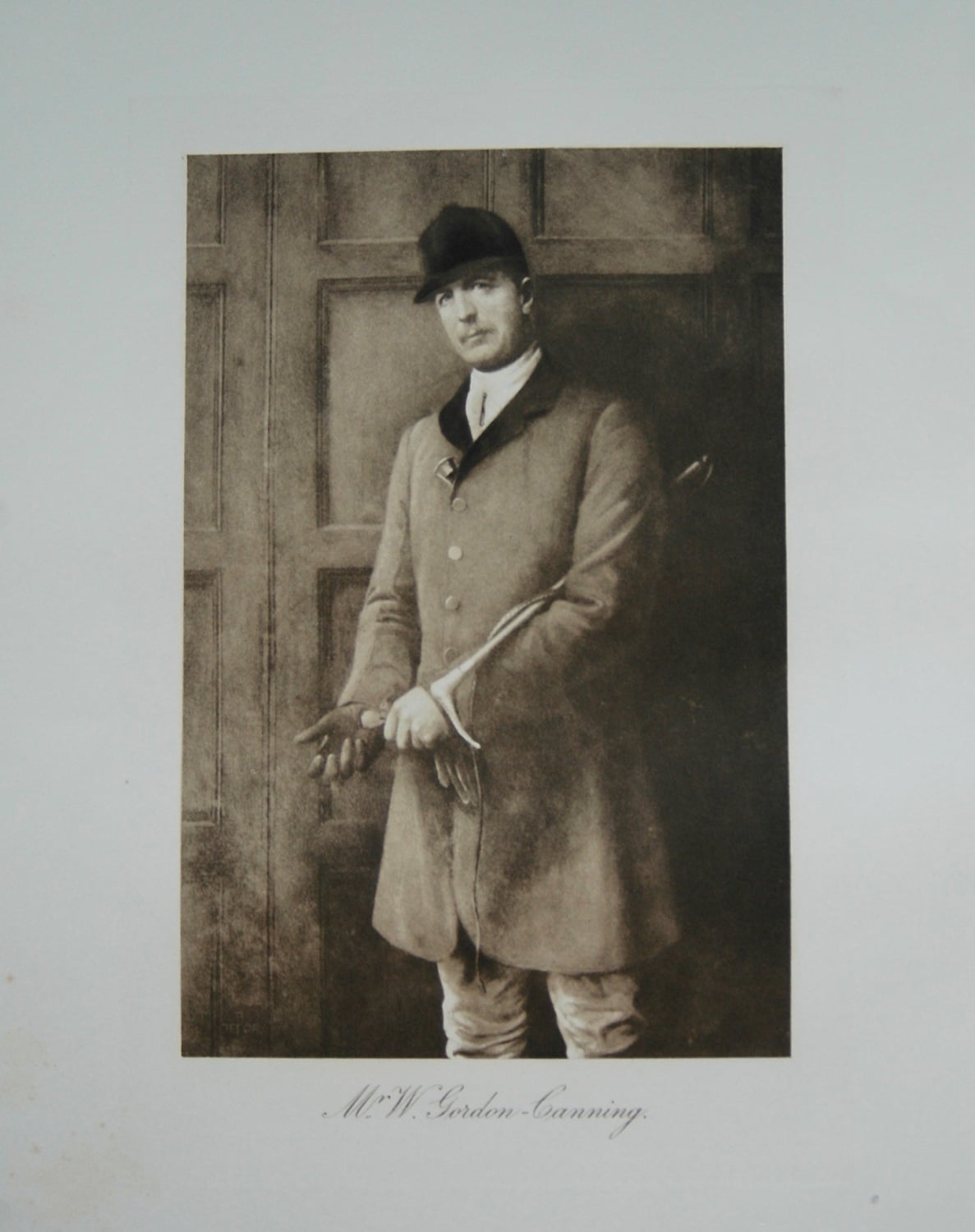Mr. W. Gordon-Canning. 1912