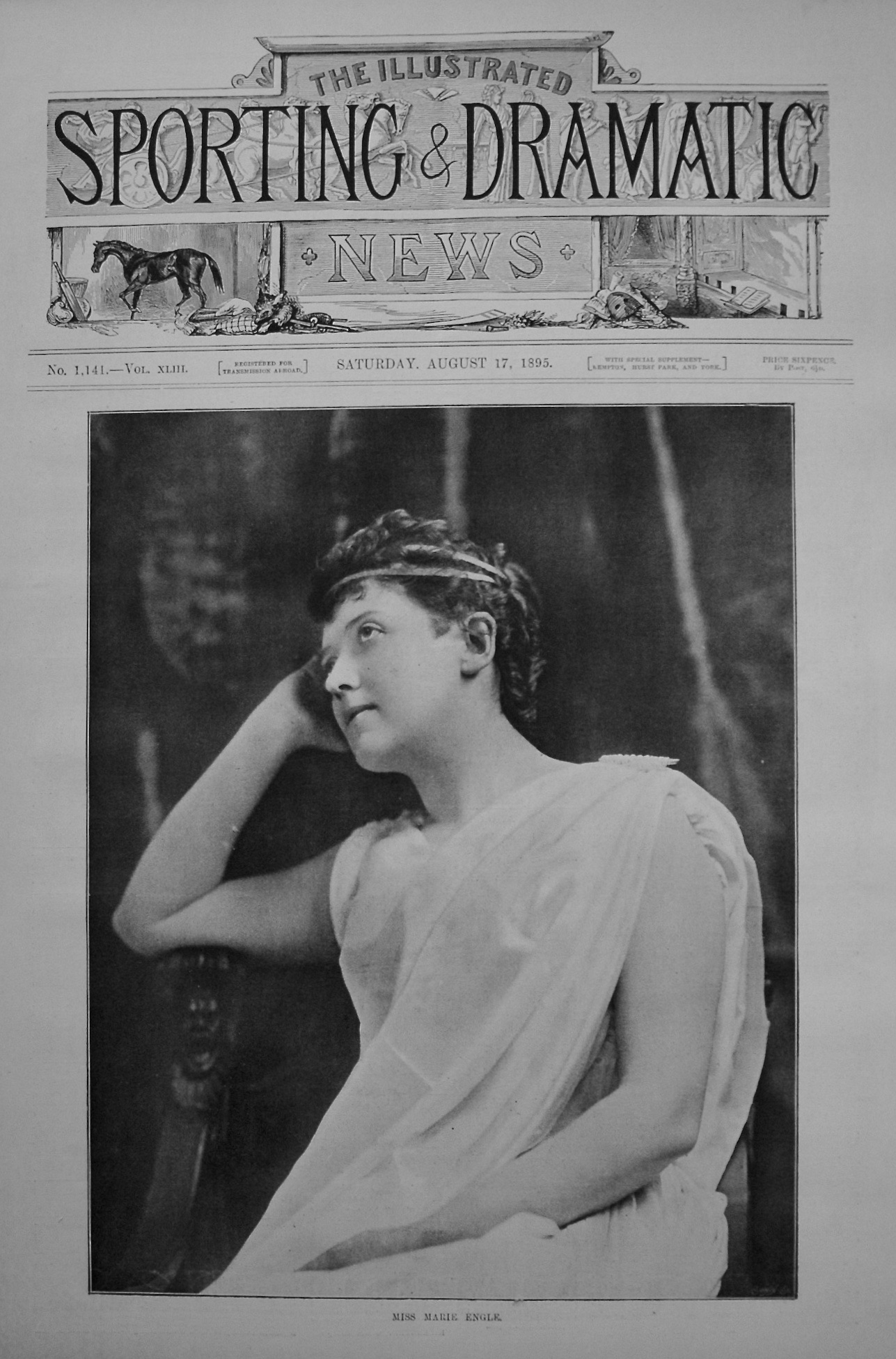 Miss Marie Engle. 1895