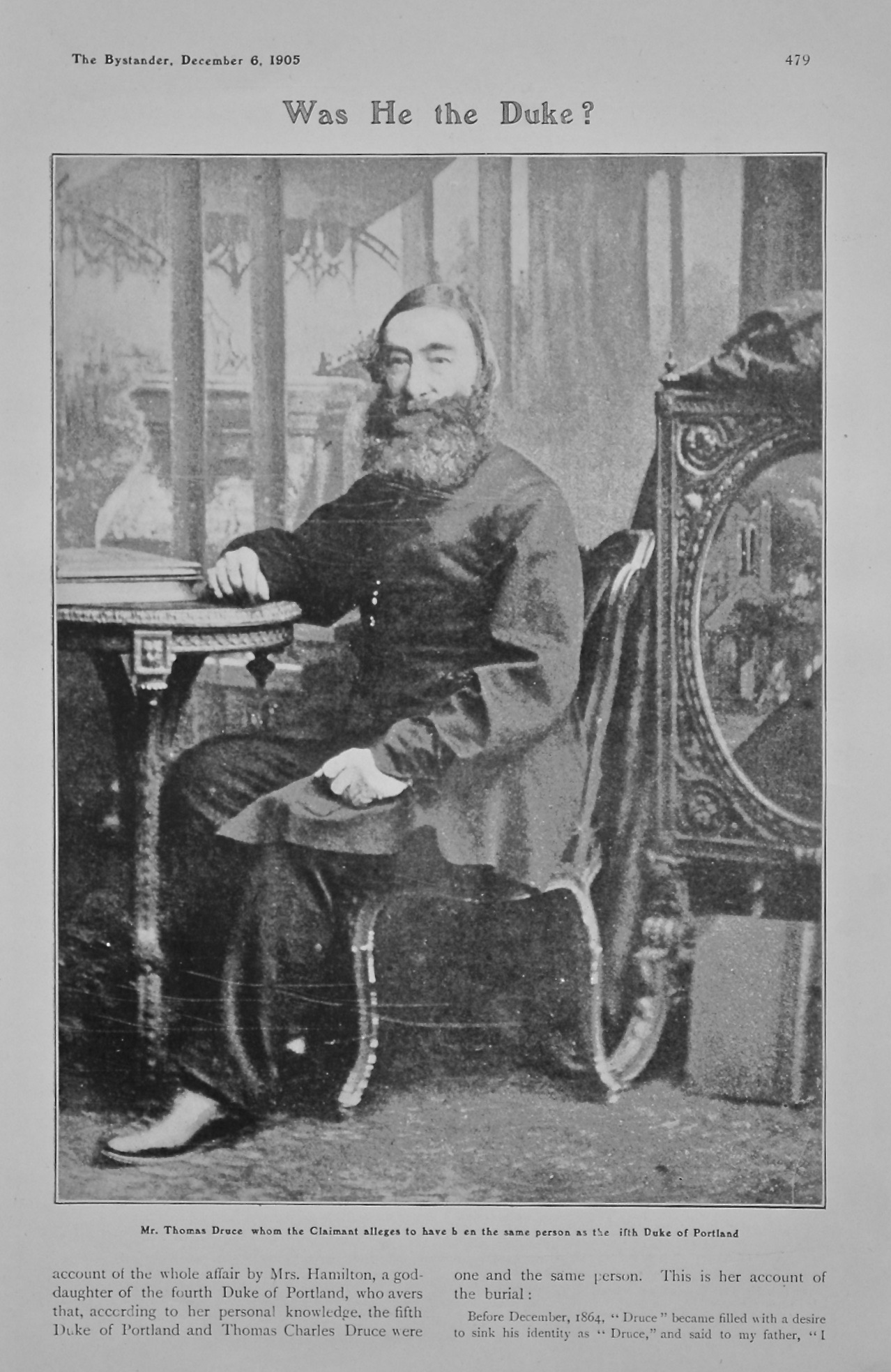 "Was He The Duke?" 1905.