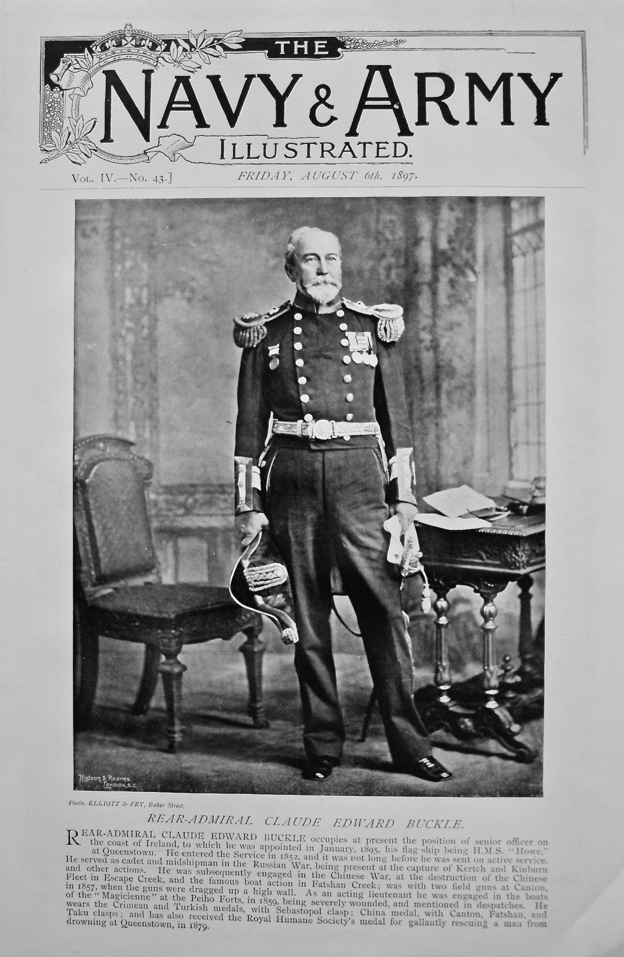 Navy & Army Illustrated, August 6th, 1897.