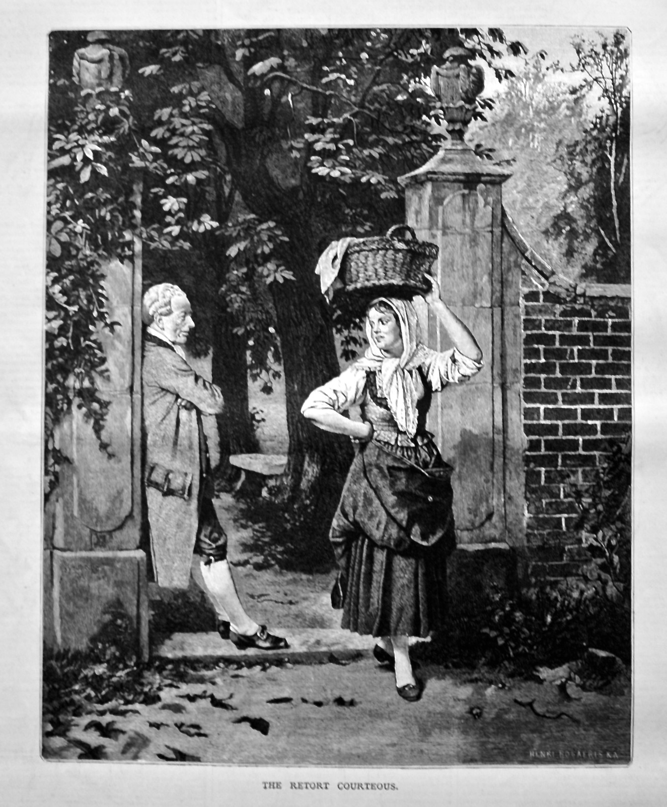 The Retort Courteous. 1879.