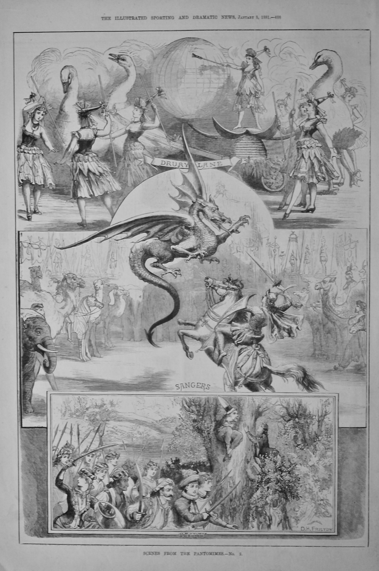 Scenes from the Pantomimes.- No. 2. 1881.