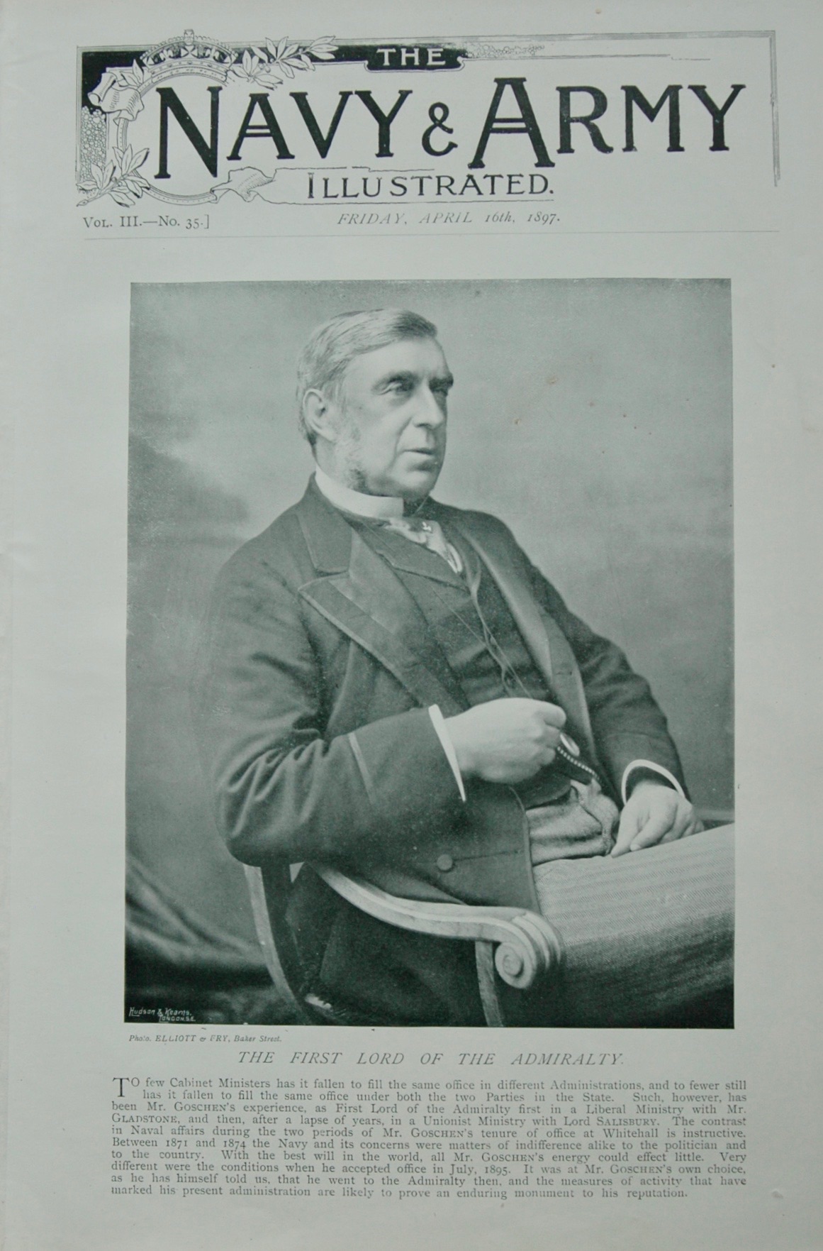 Navy & Army Illustrated - April 16, 1897