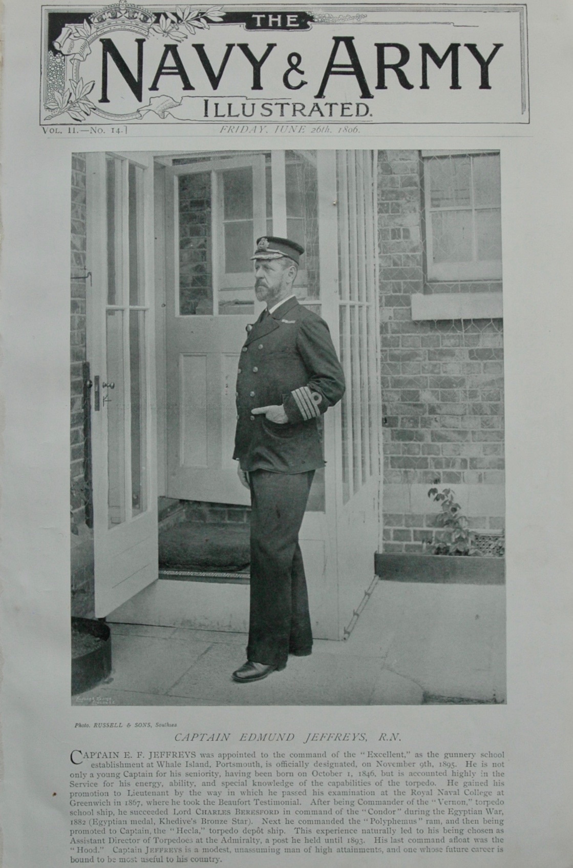 Navy & Army Illustrated, June 26th, 1896