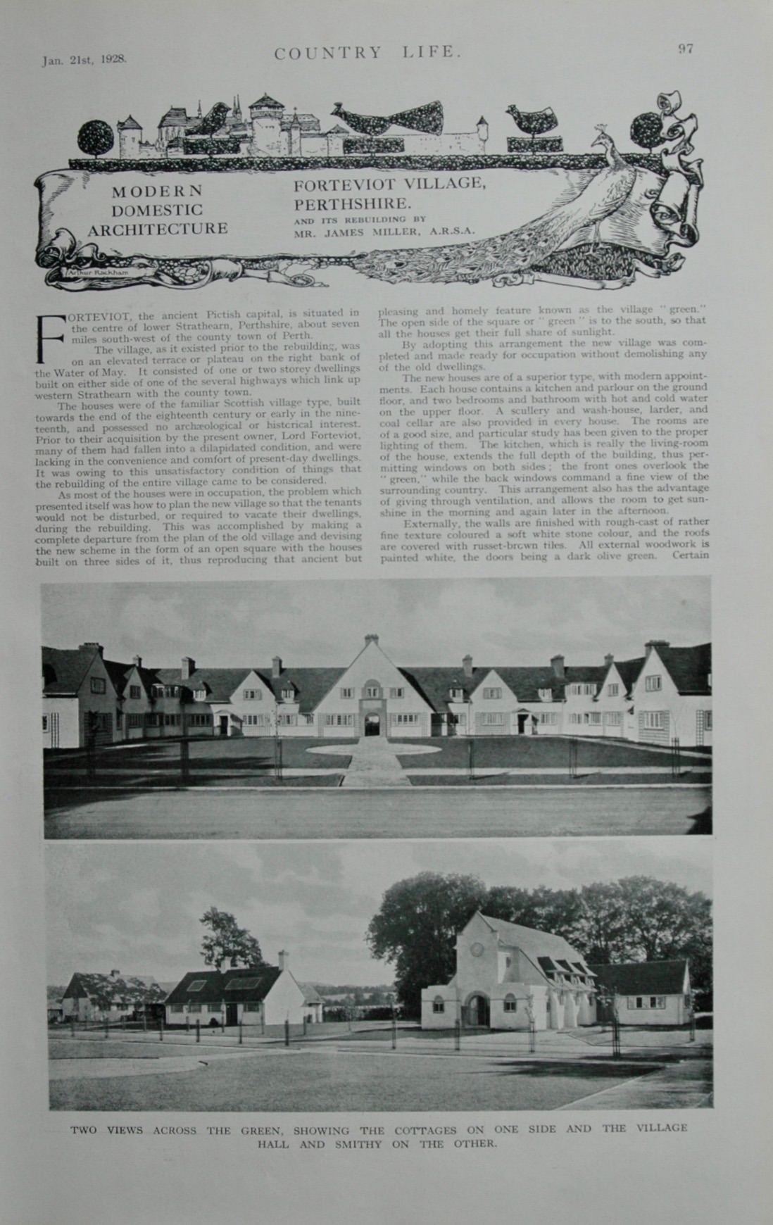 Forteviot Village, Perthshire