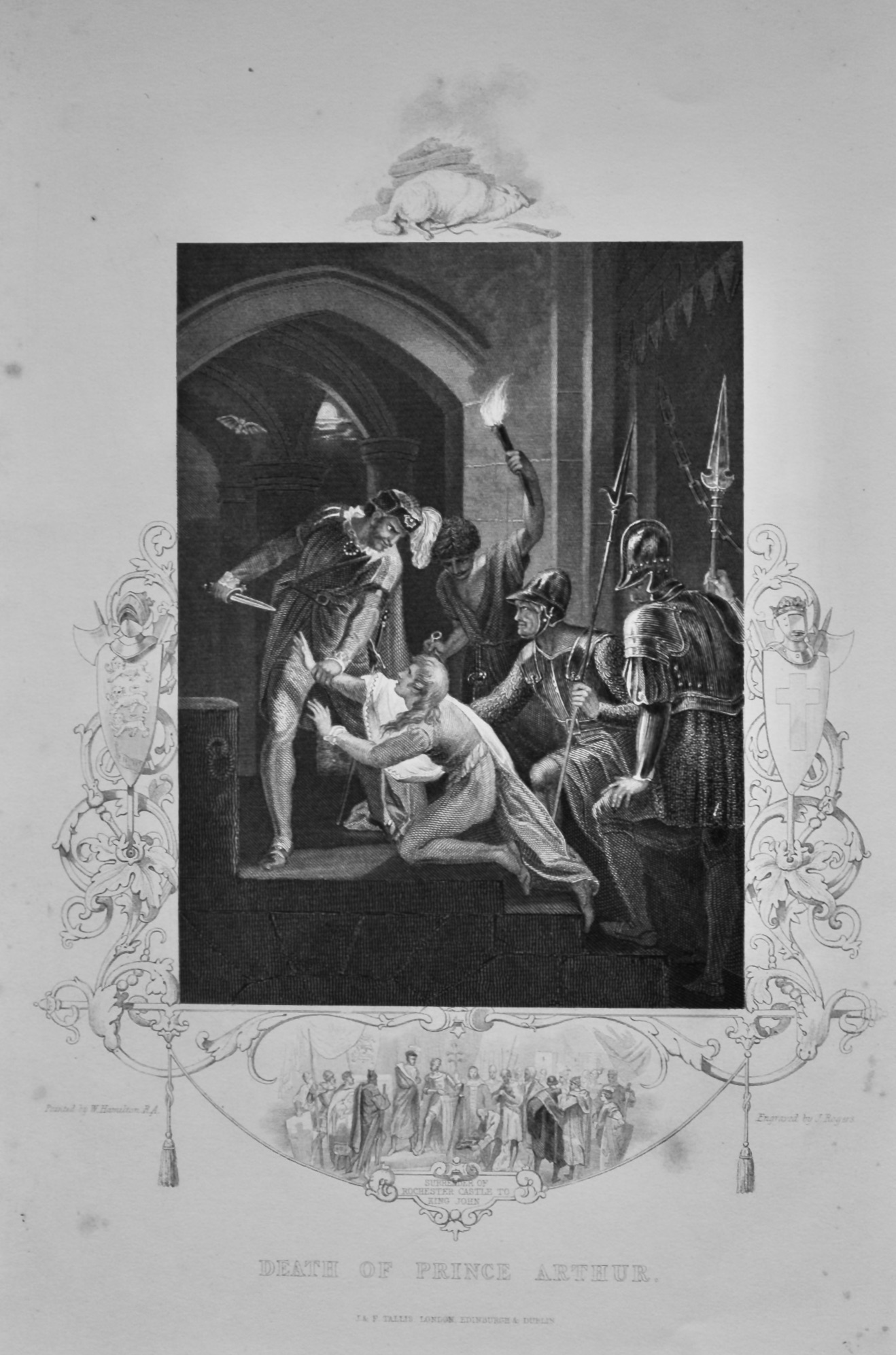 Death of Prince Arthur.