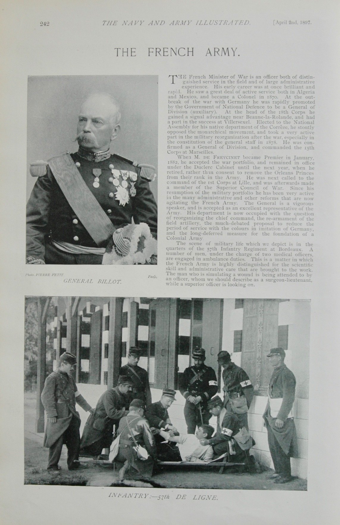 The French Army - 1897