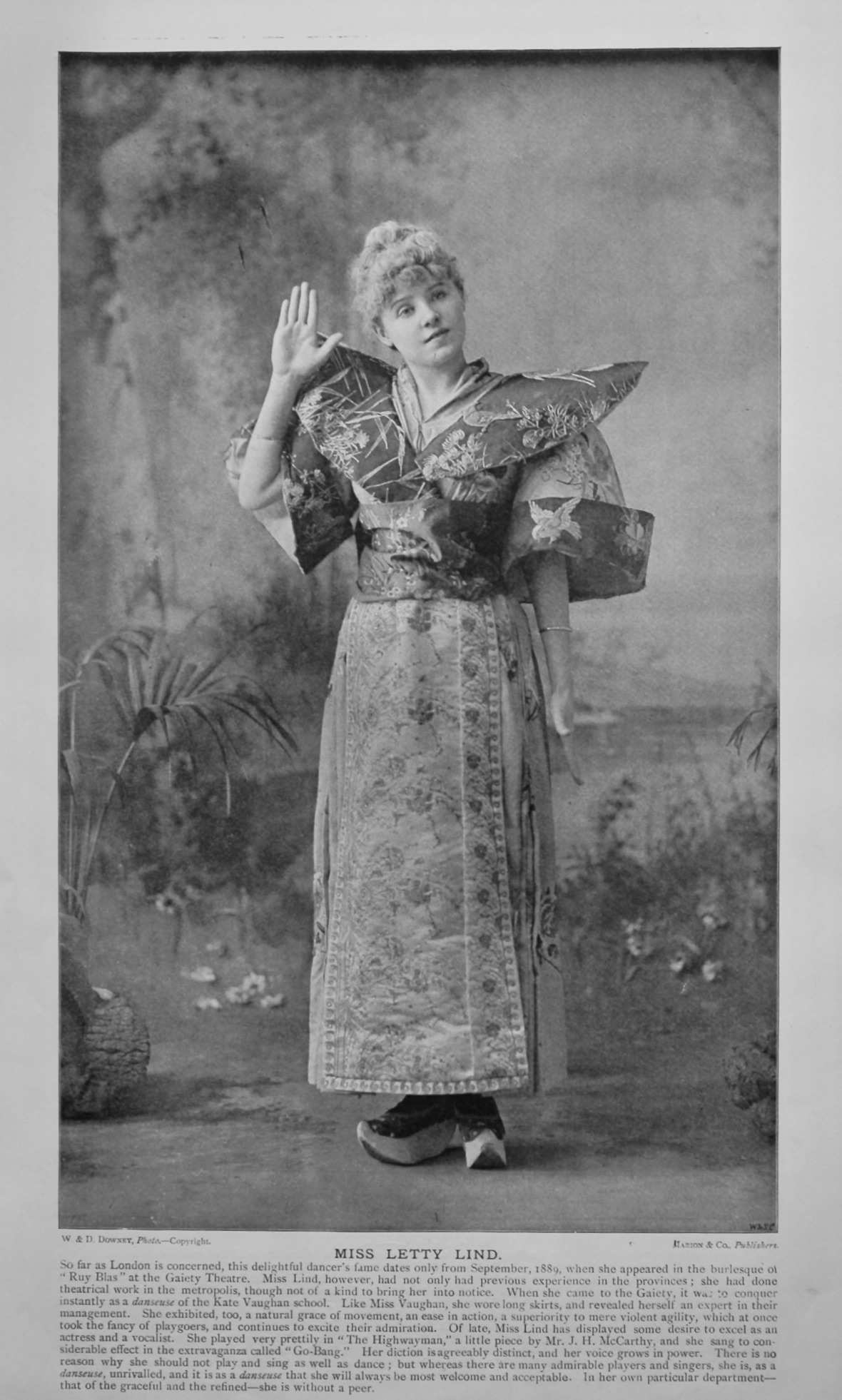 Miss Letty Lind. & Mr. John Hare.