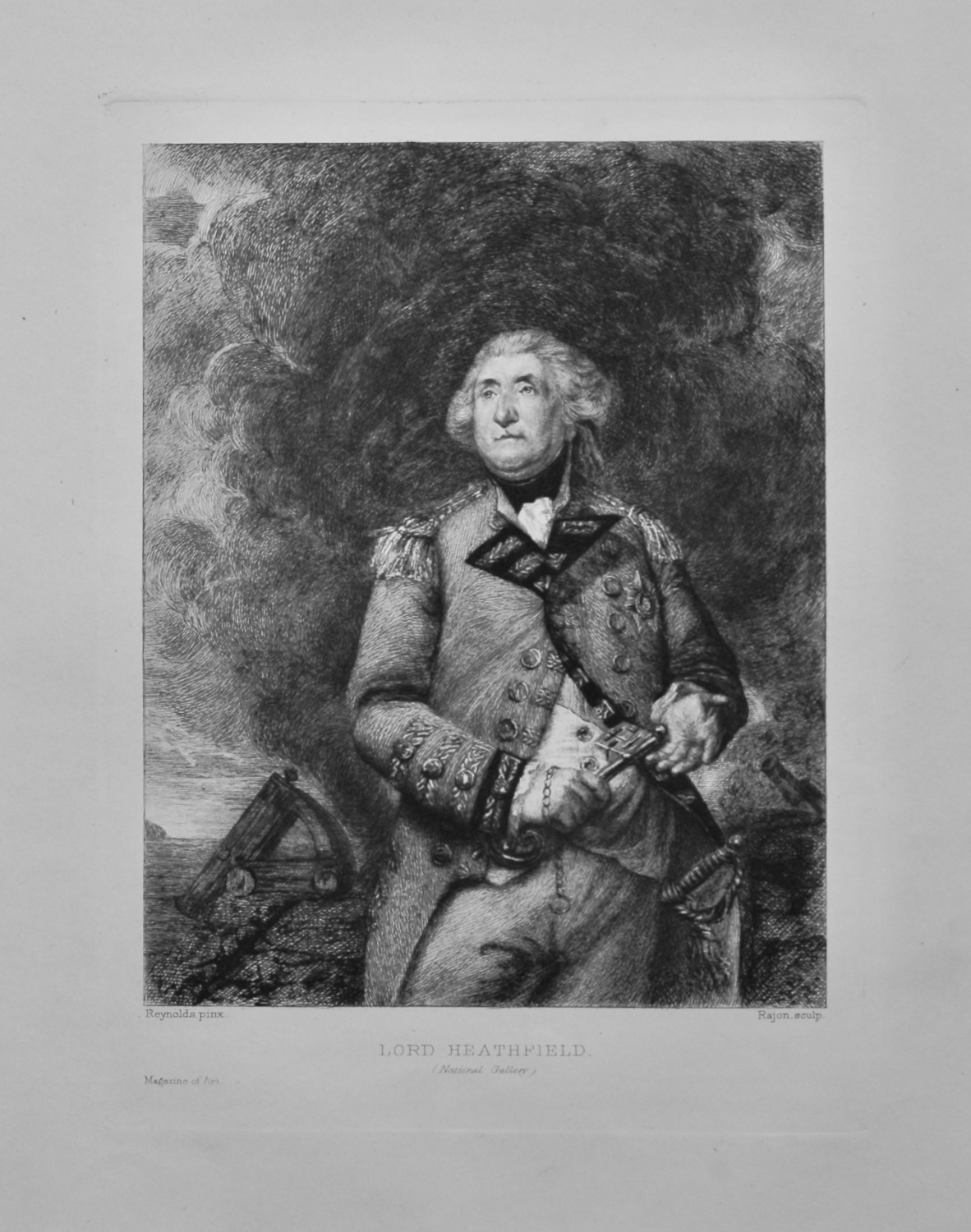 Lord Heathfield. (National Gallery). 1891.