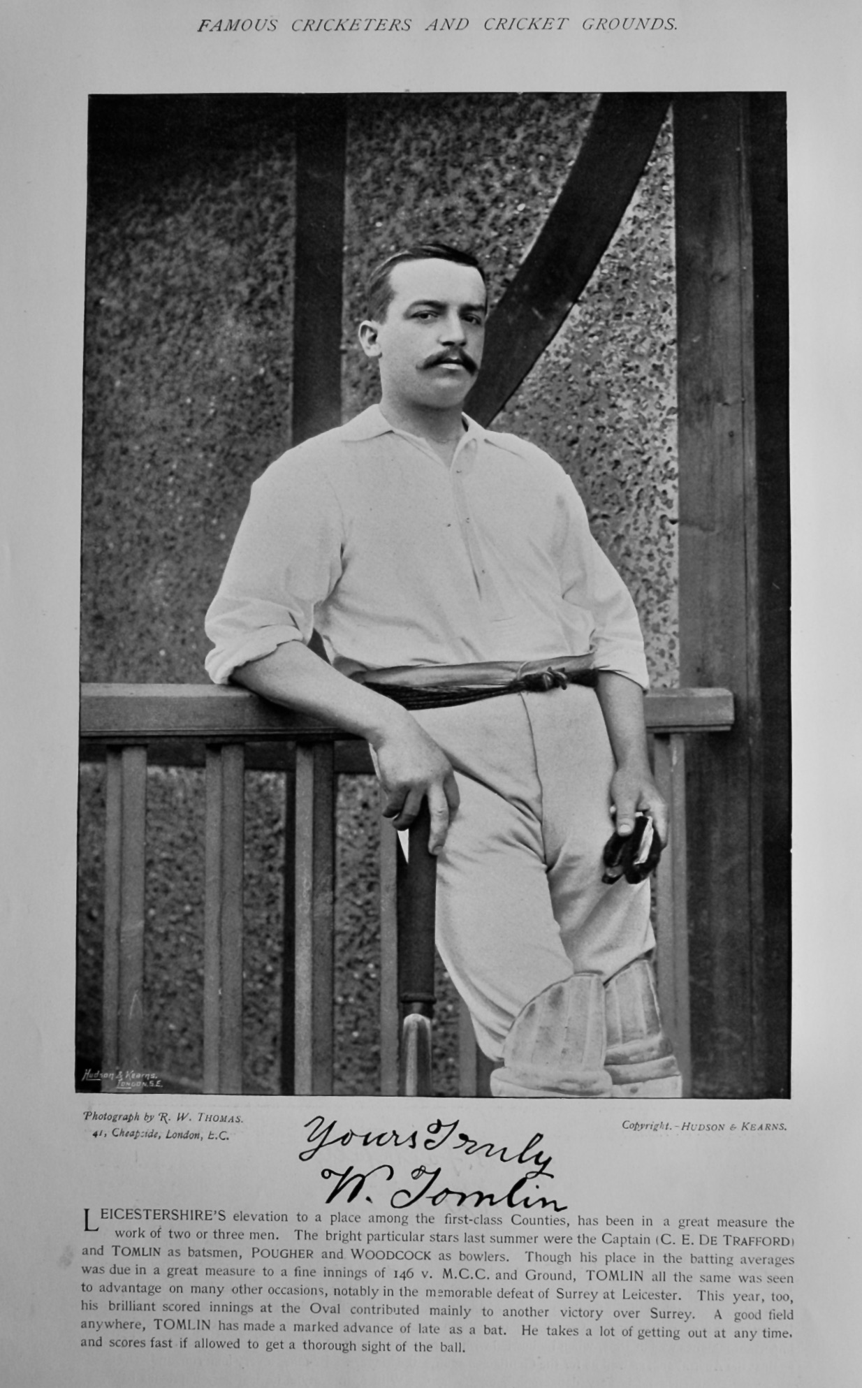 William Tomlin & Charles Jesse Kortright. 1895.