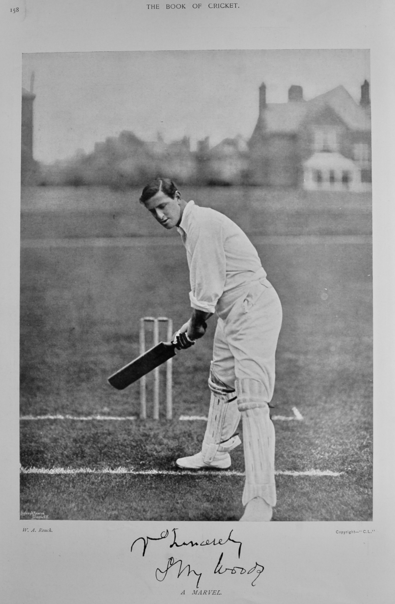 Samuel Moses James Woods. 1899. (Cricketer).