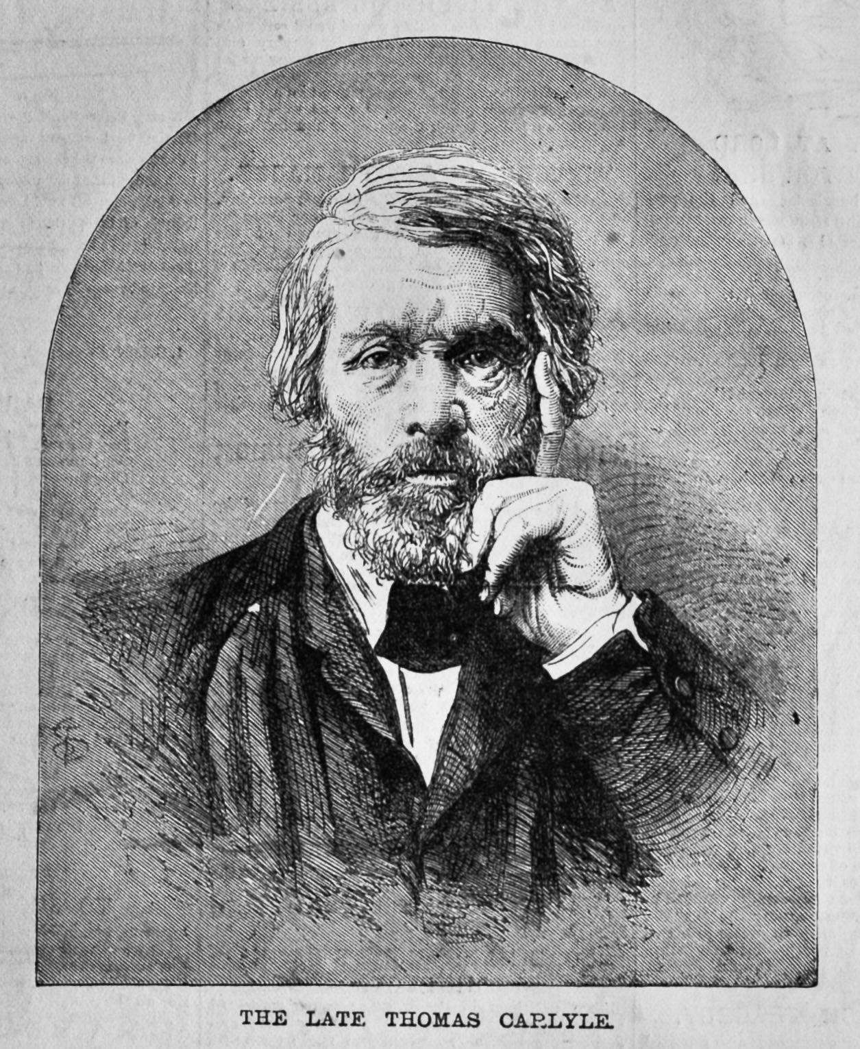 The Late Thomas Carlyle. 1881.