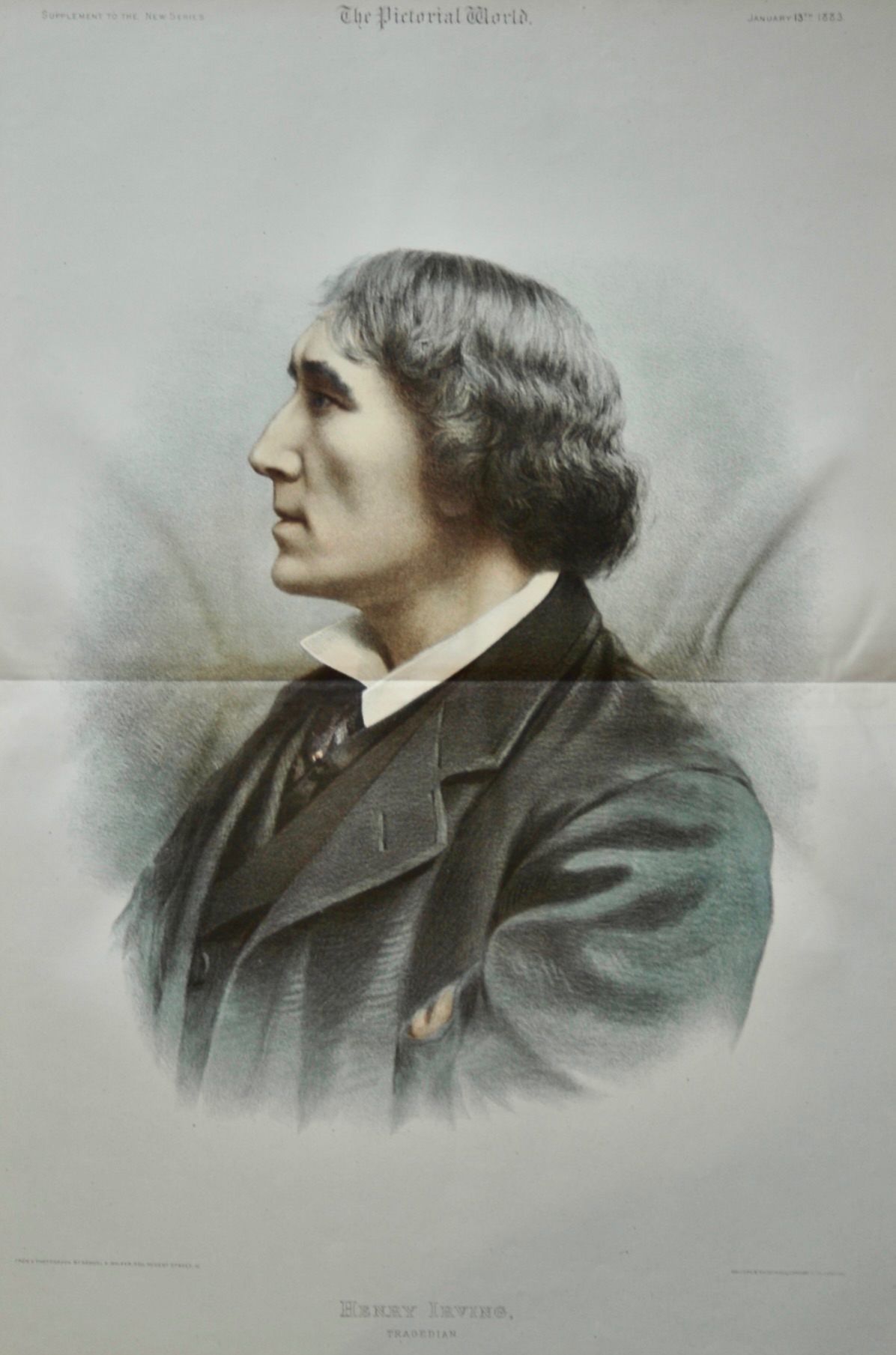 Henry Irving. (Tragedian). 1883.