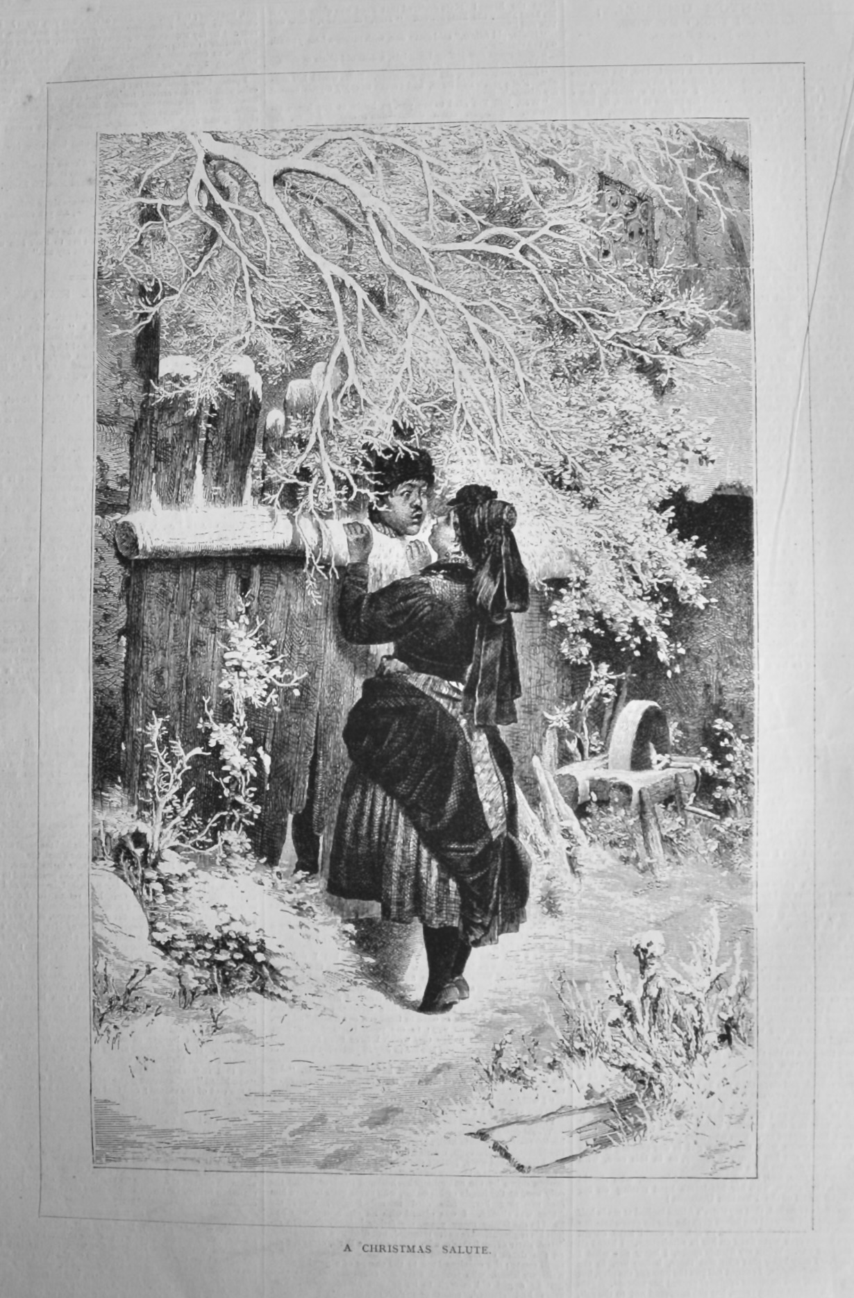 A Christmas Salute. 1877.