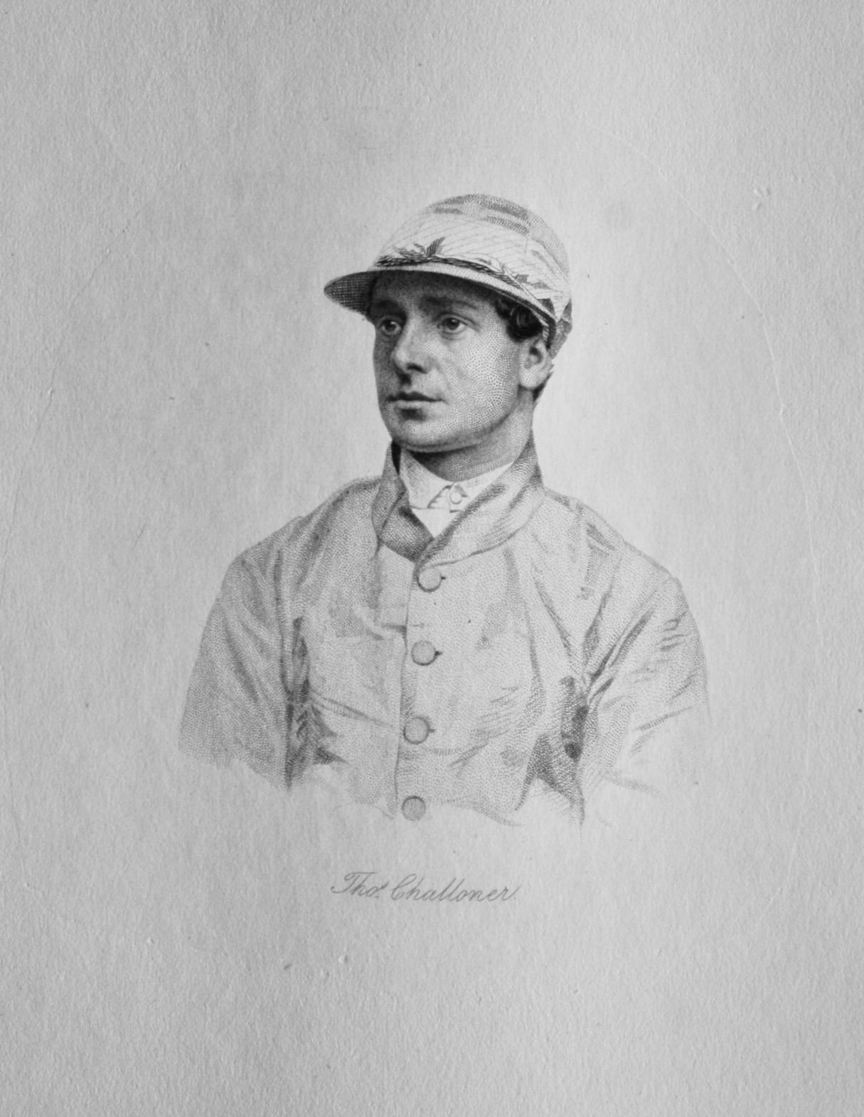 Thomas Chaloner. (Jockey) 1908.