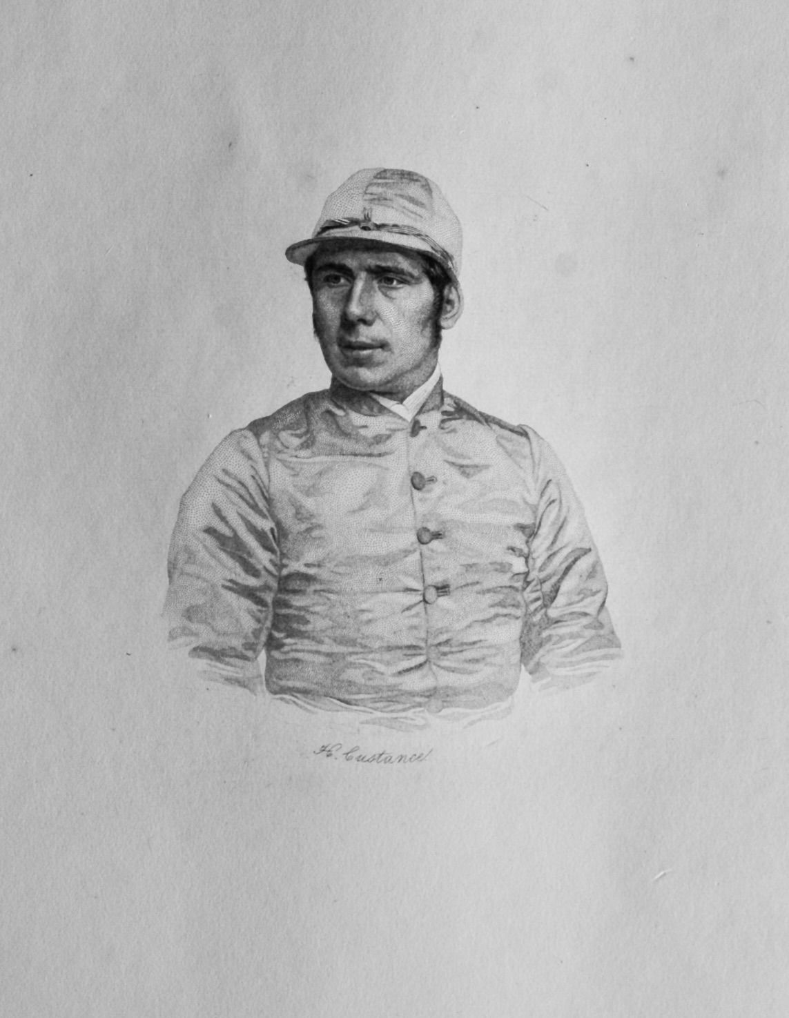 Henry Custance. (Jockey) 1908.