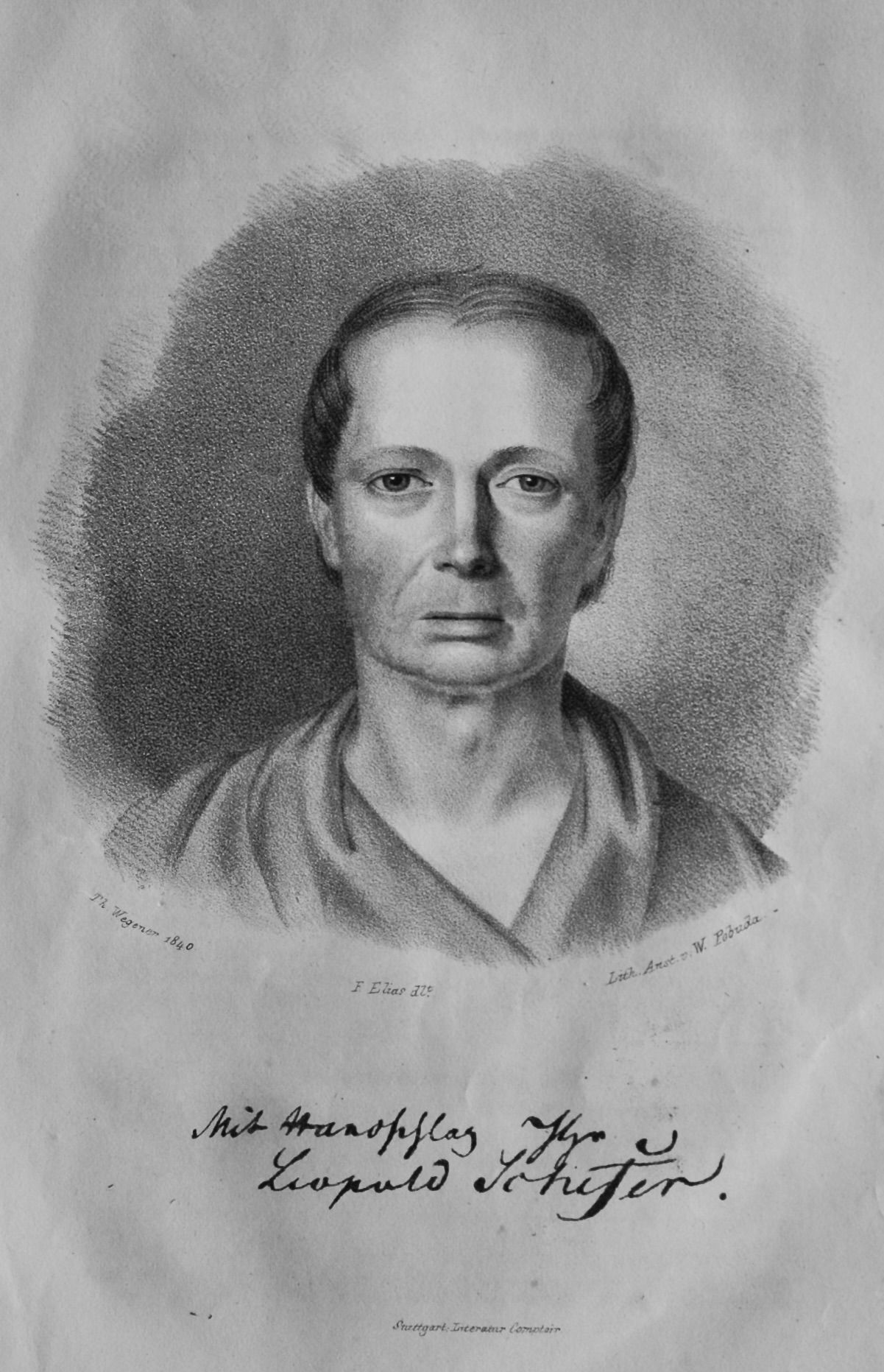 Thomas Wegener. 1840.