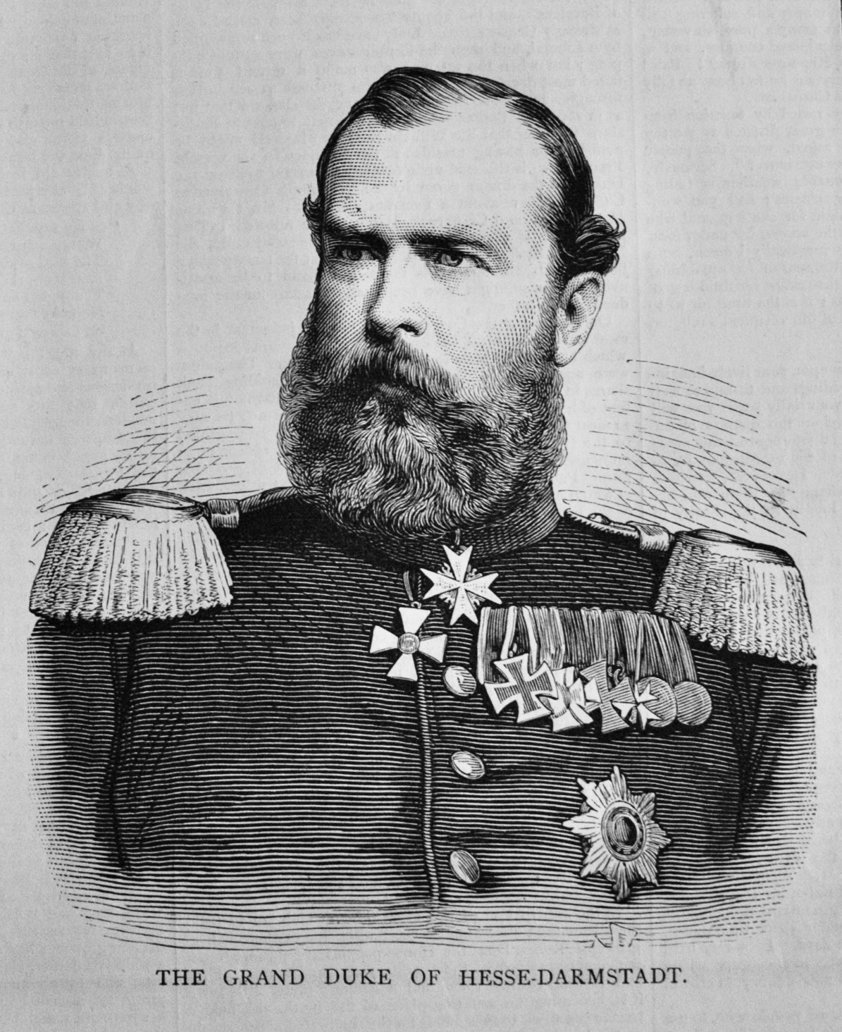 The Grand Duke of Hesse-Darmstadt. 1878.