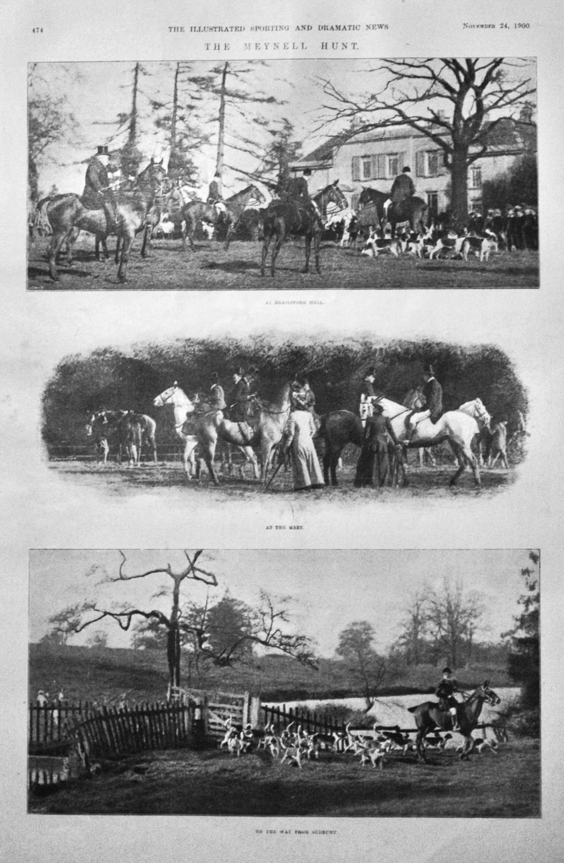 The Meynell Hunt. 1900.