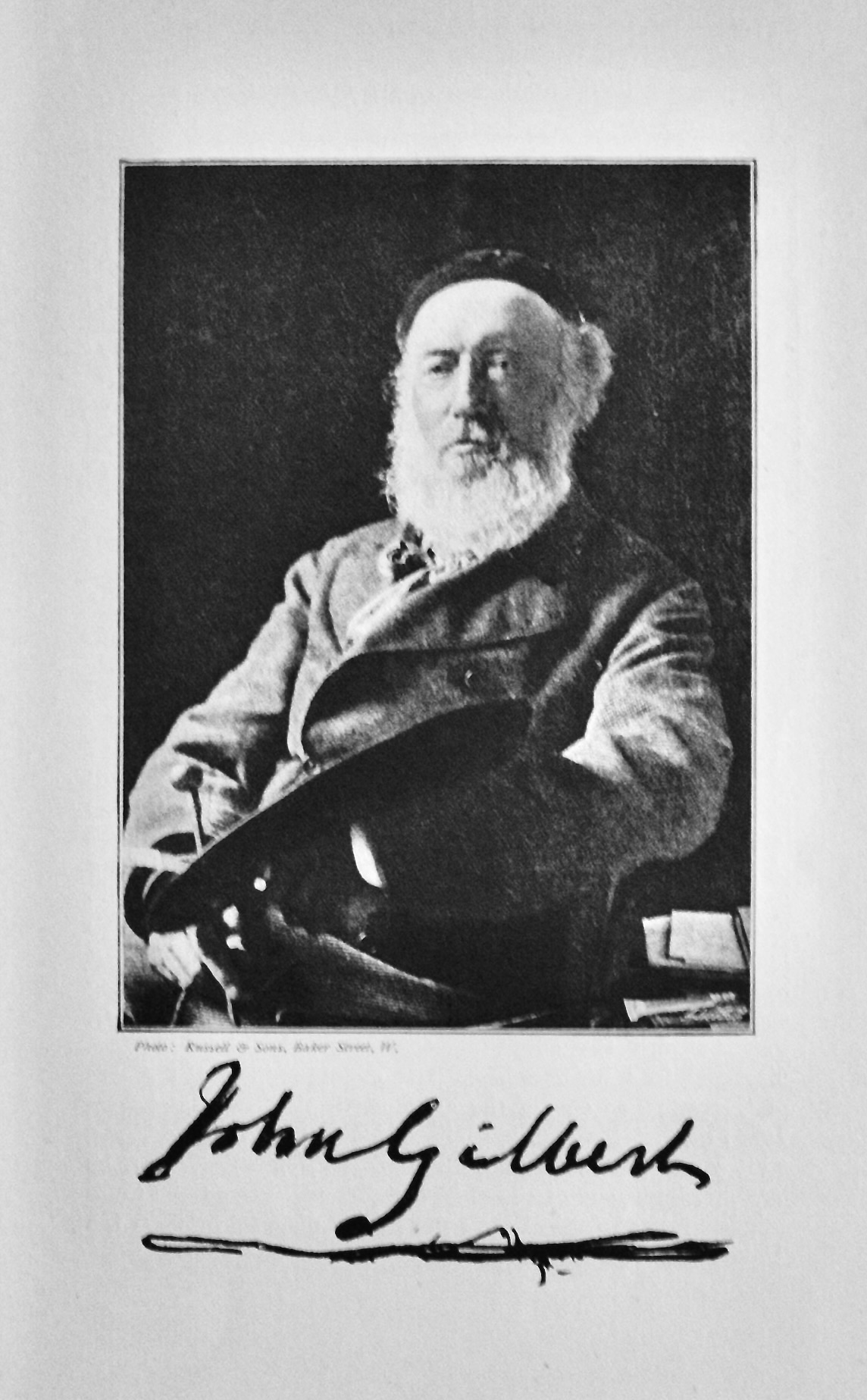 John Gilbert. Artist. 1895.