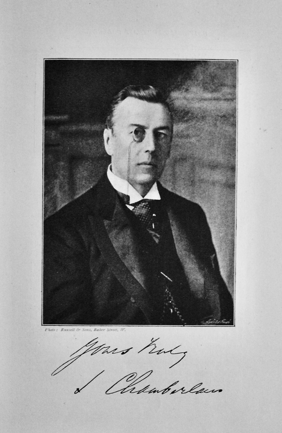 Mr. Joseph Chamberlain. 1895.