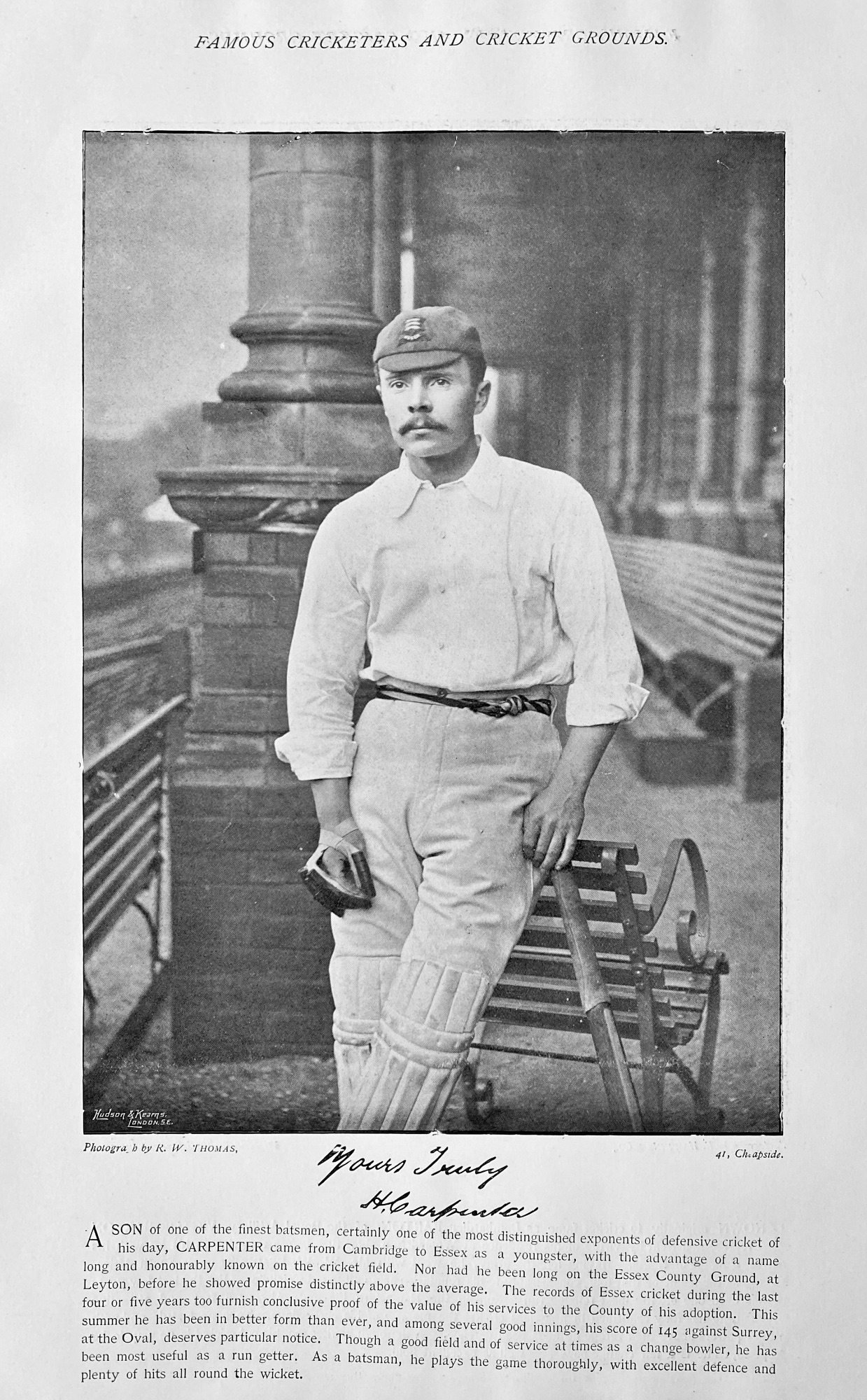 Victor Alexander Barton & Herbert Arthur Carpenter. 1895.