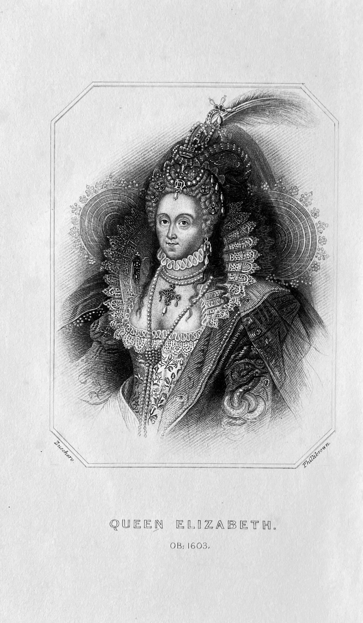 Queen Elizabeth. OB : 1603.