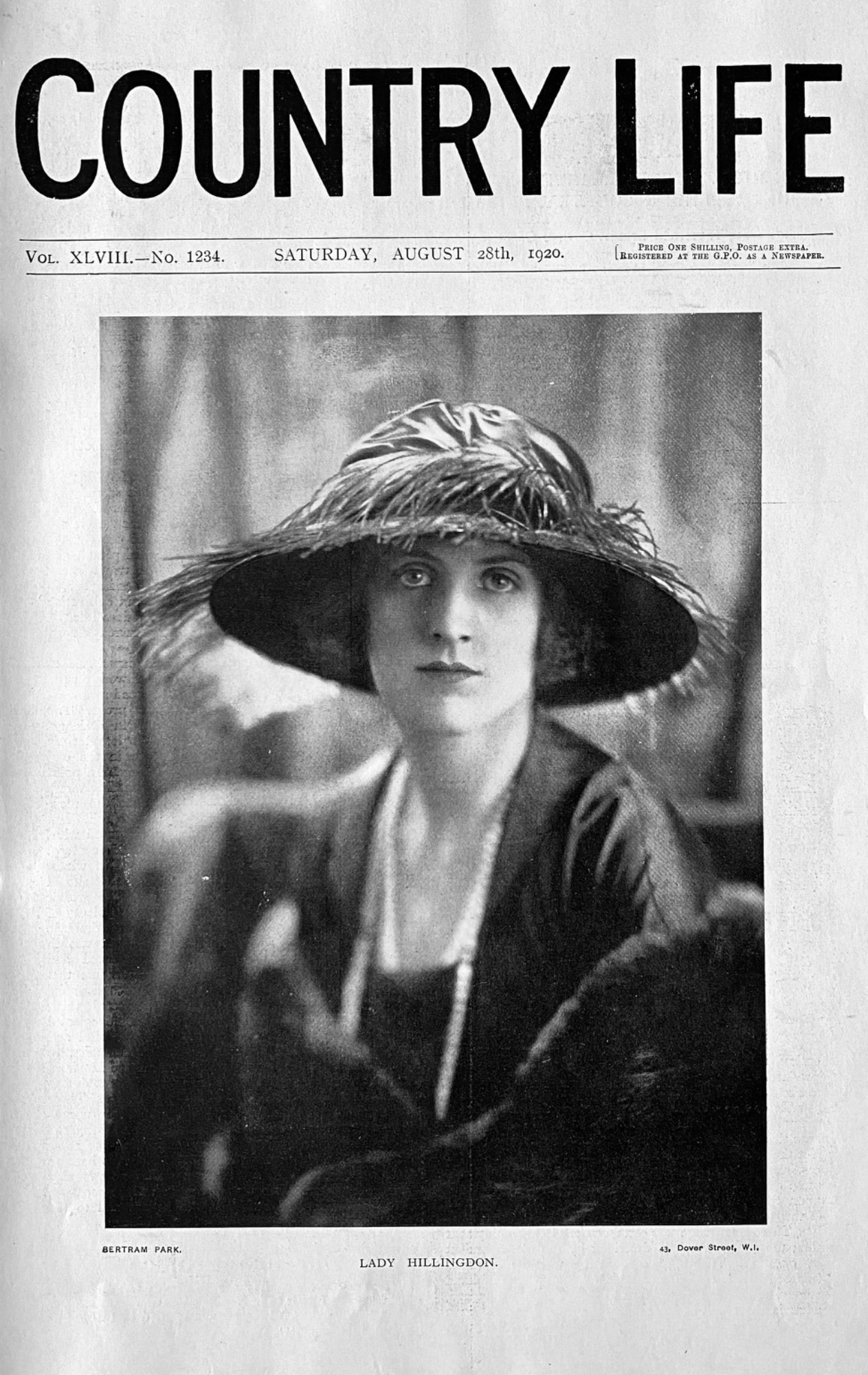 Lady Hillingdon. 1920.