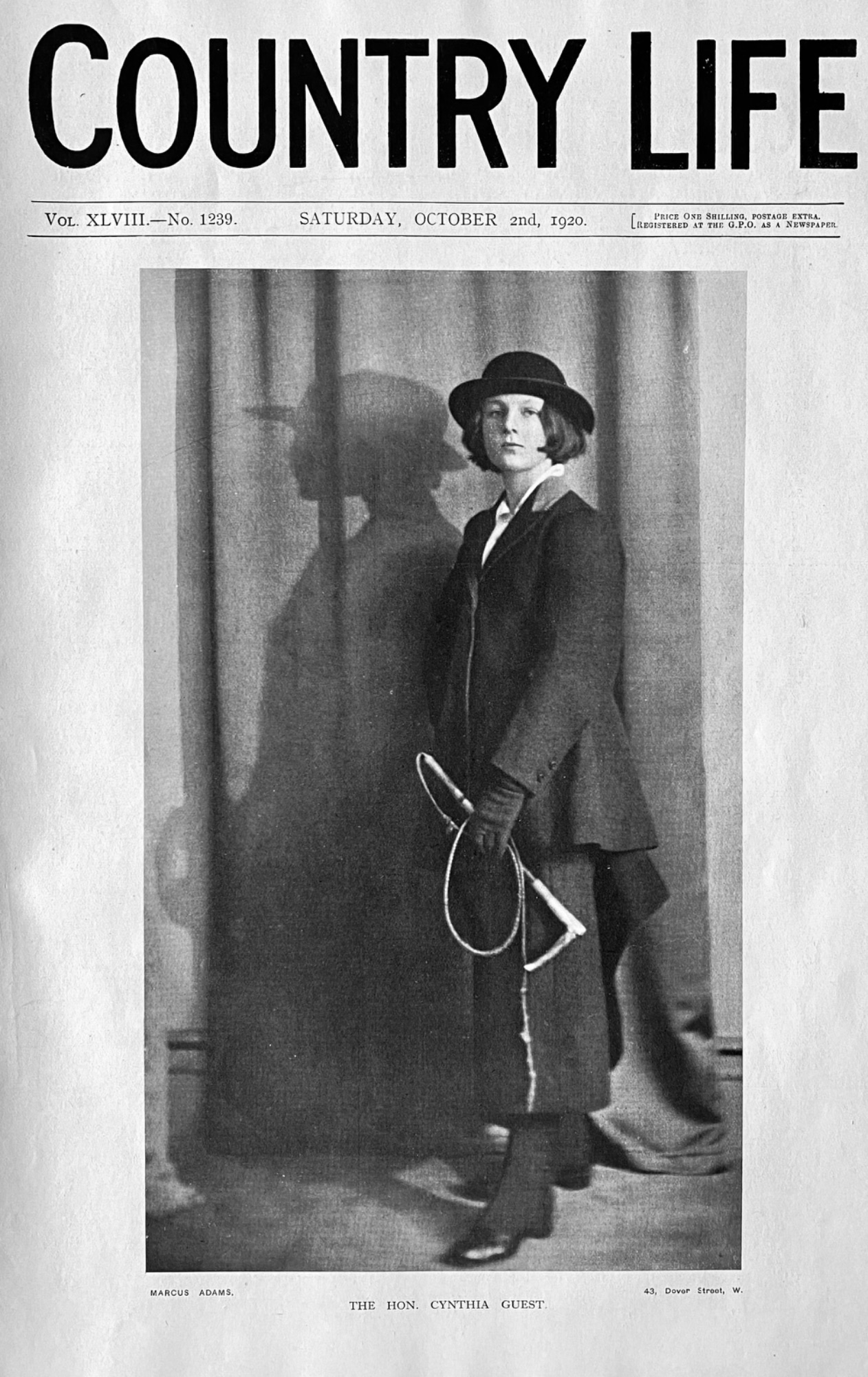 The Hon. Cynthia Guest. 1920.