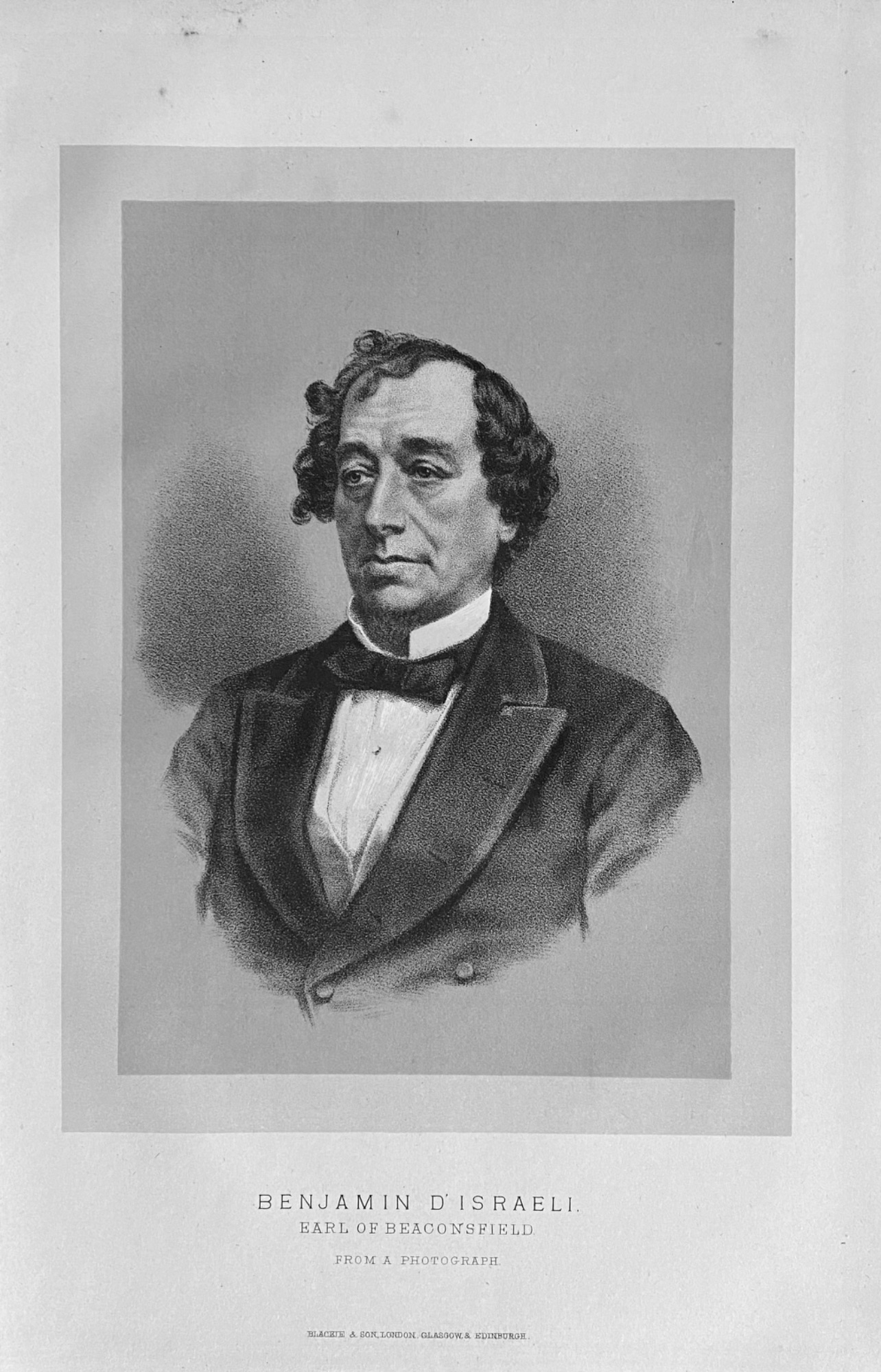 Benjamin Disraeli, : Earl of Beaconsfield. 1882.