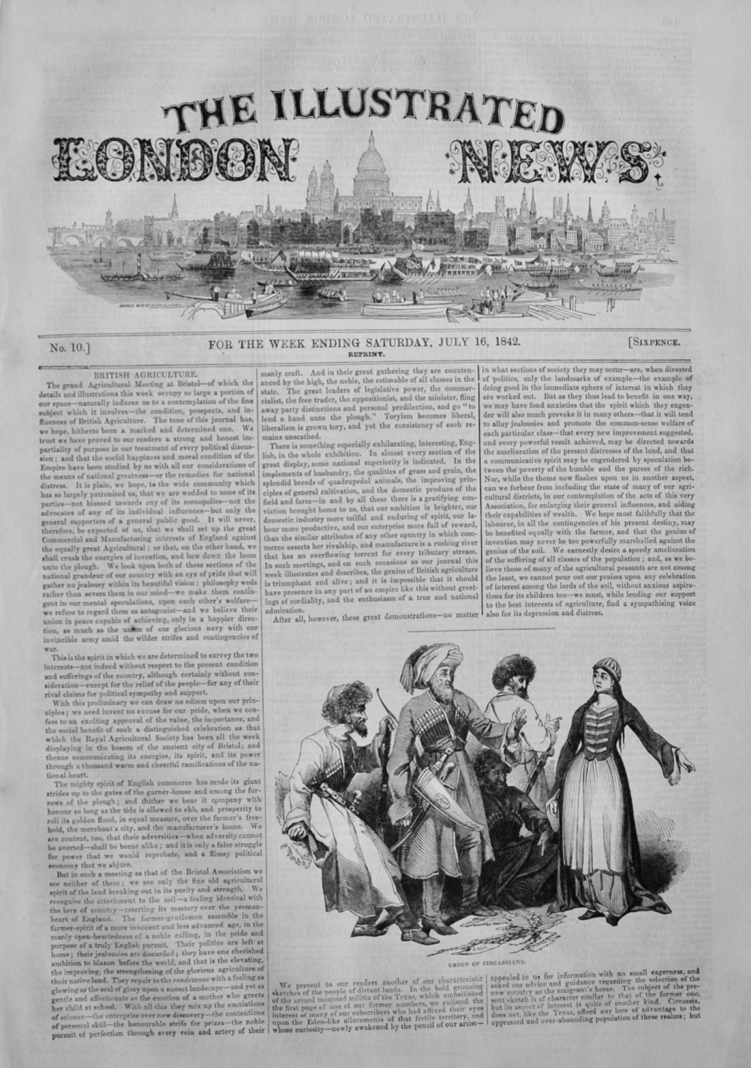 The Illustrated London News - July 16, 1842