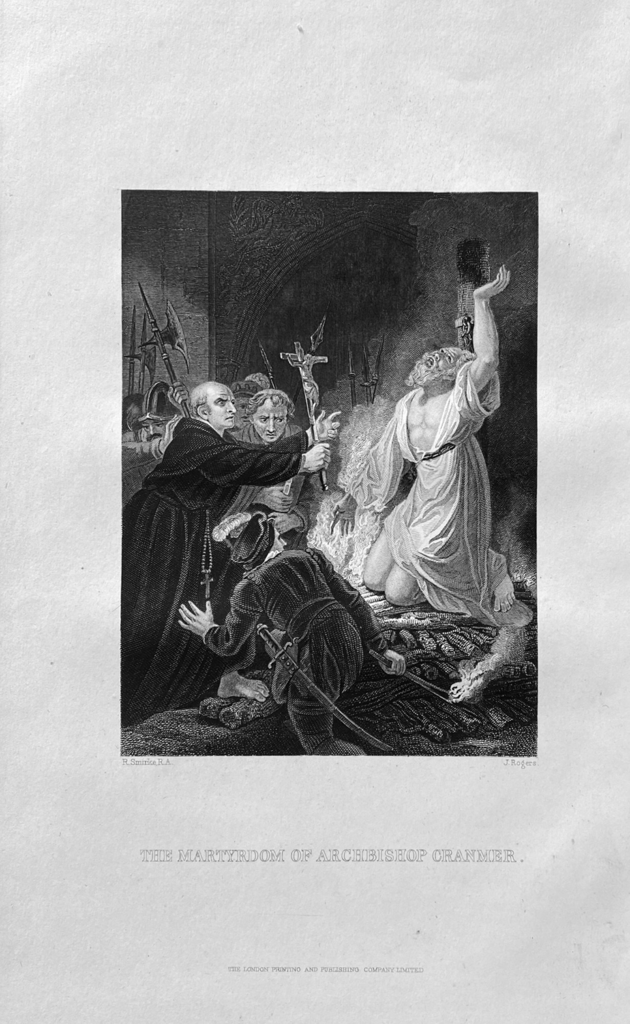 The Martyrdom of Archbishop Cranmer.