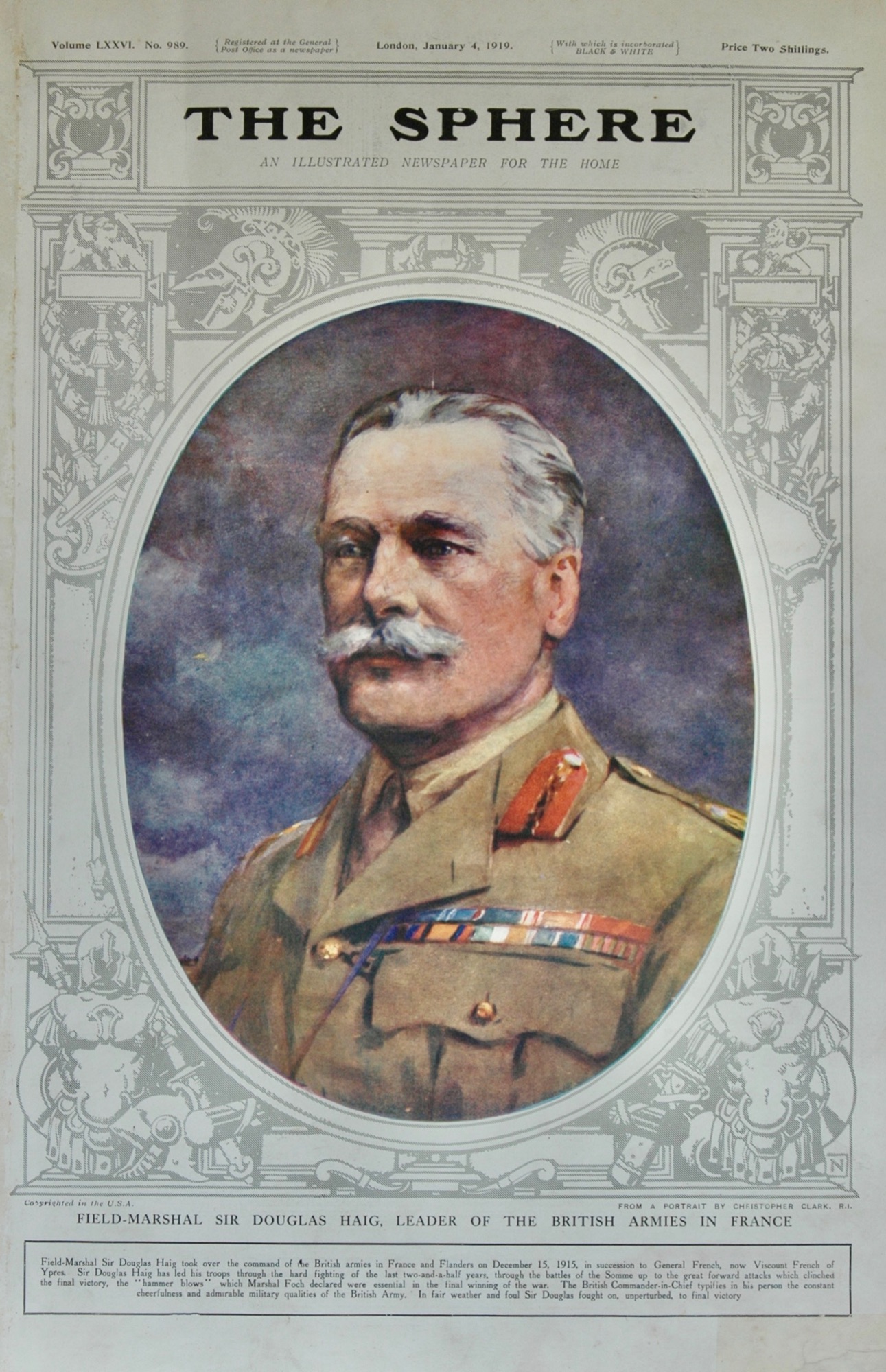 The Sphere - January 4, 1919