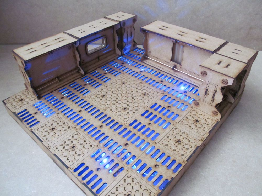 1 base Nuclear Vault Dungeon board.