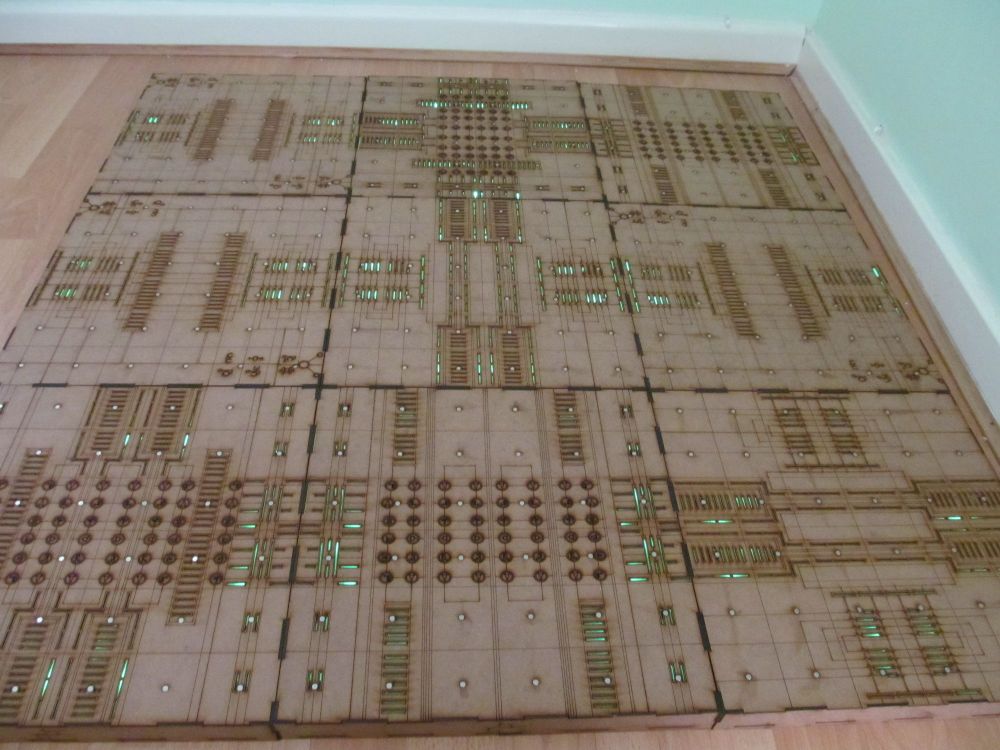 3x3 Tech crypts Gaming board.