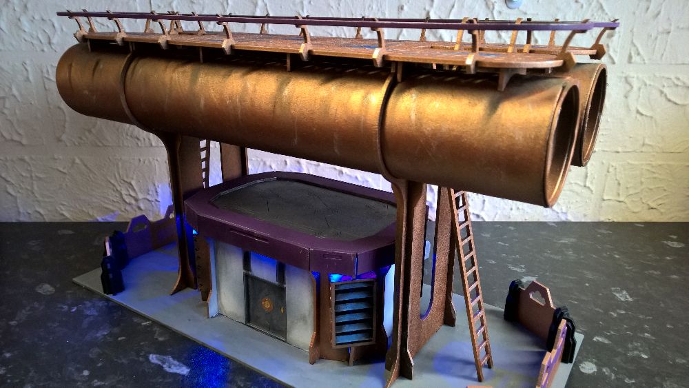 28mm Scifi Buildings - Wargame-Model-Mods shop