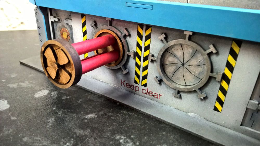 Pipe attachments (Tubular buildings)