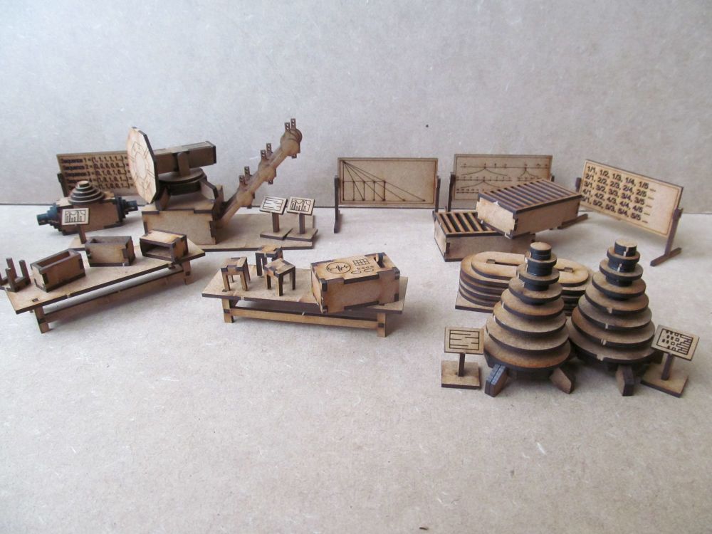 Science lab. (room theme)