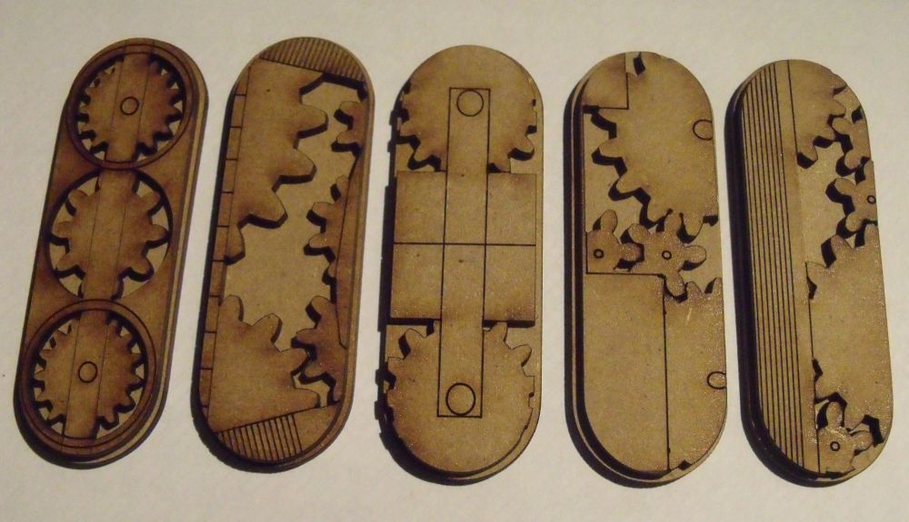 75x25mm Mechanical Cog for bikes or cavalry