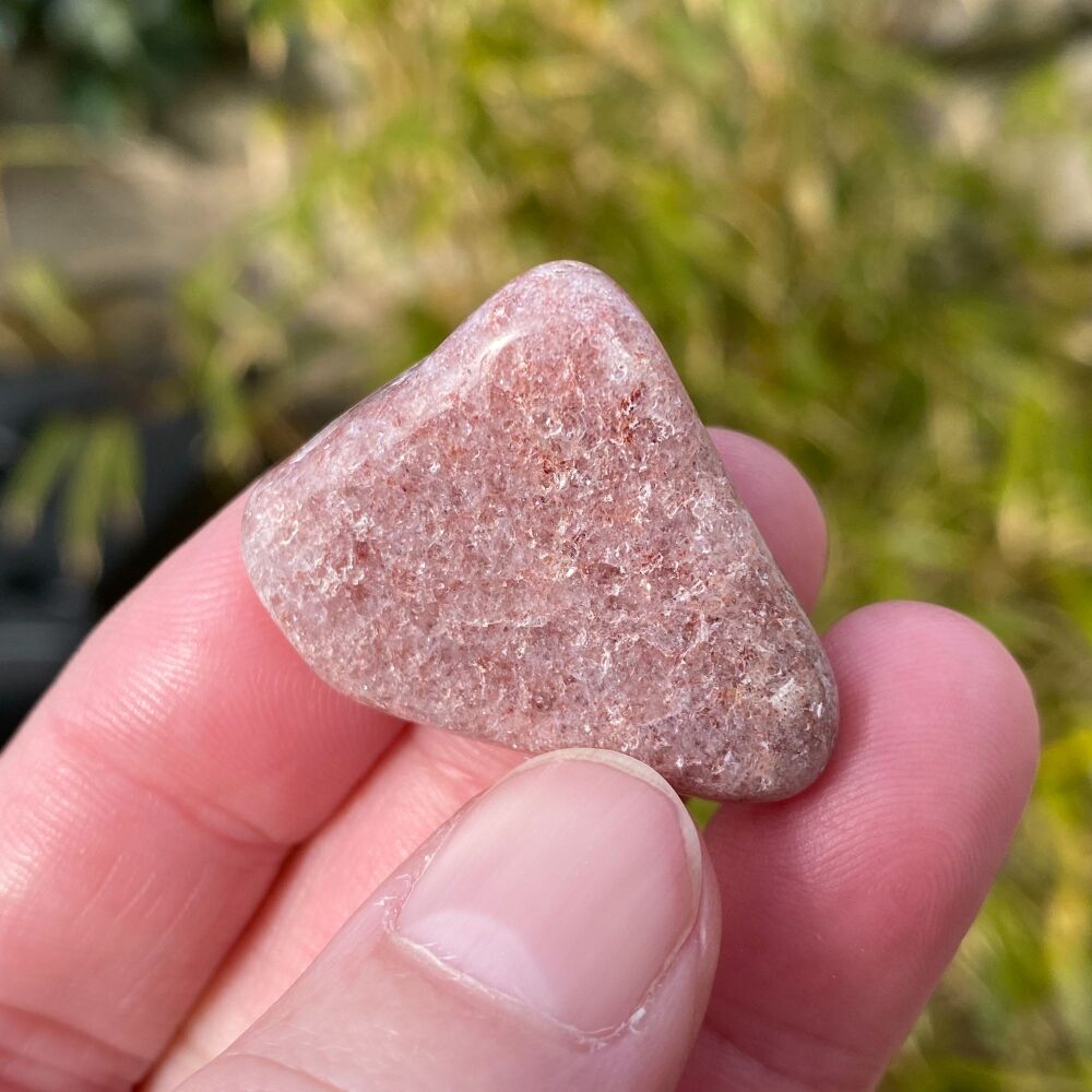 Pink Muscovite Tumble ~ #4