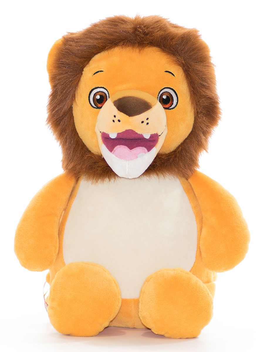 Personalised lion cubbie