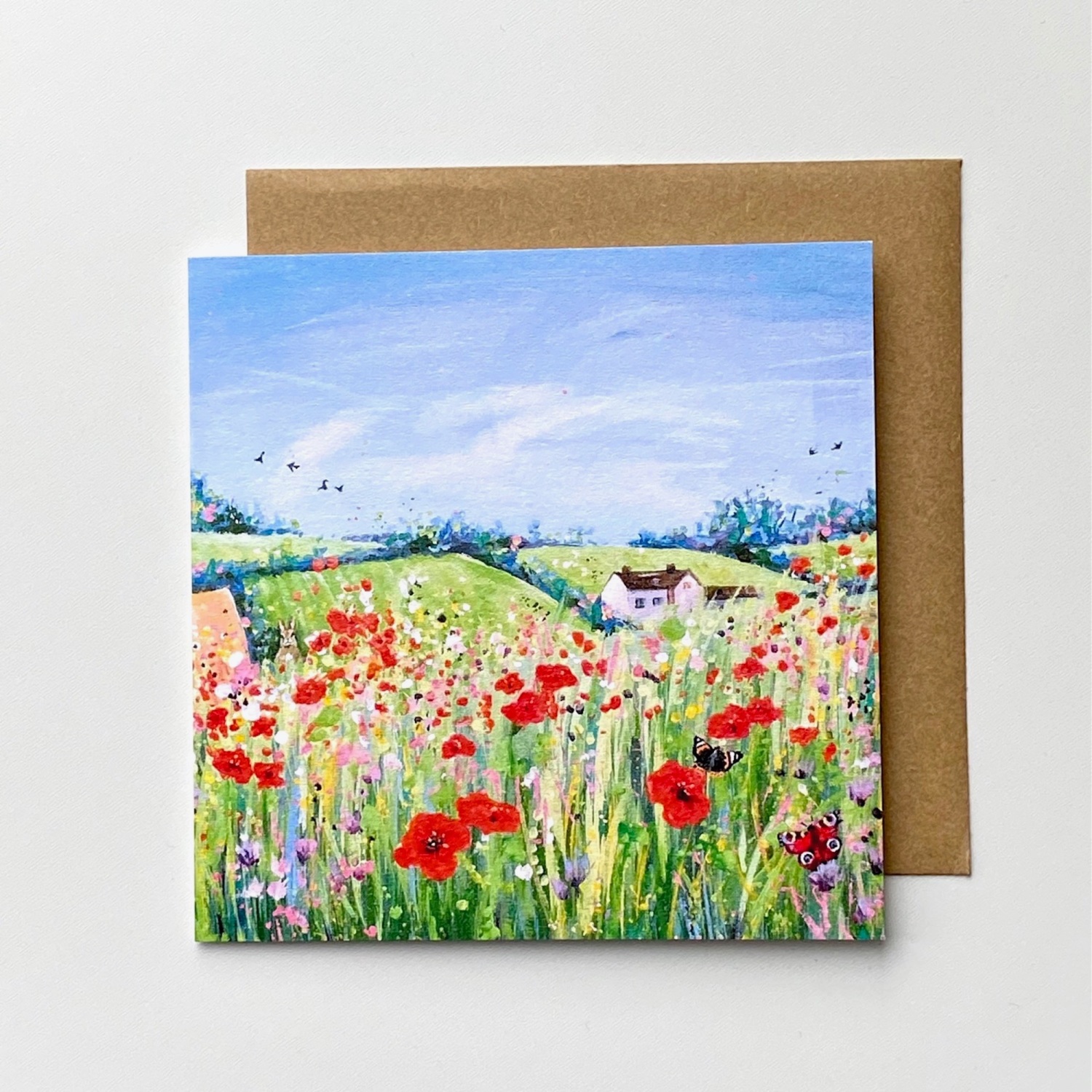 Cotswold countryside inspired cards|by Artist Anne-Marie Dahlstrom