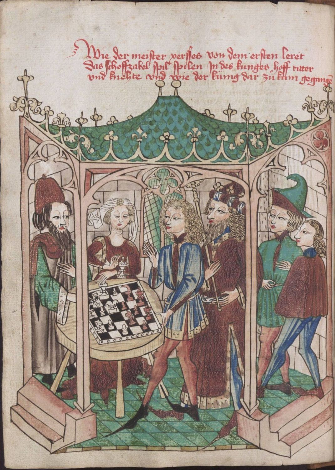 Chess manuscript illustrations - The Historic Games Shop